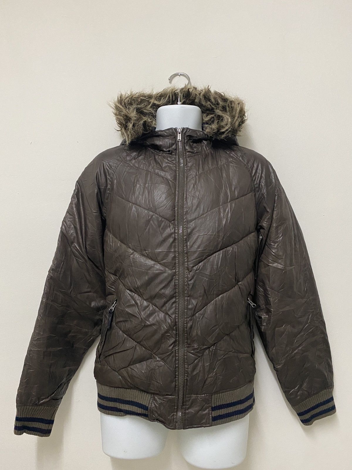Vintage Airwalk Bomber Jacket Puffer W Hoodie | Grailed