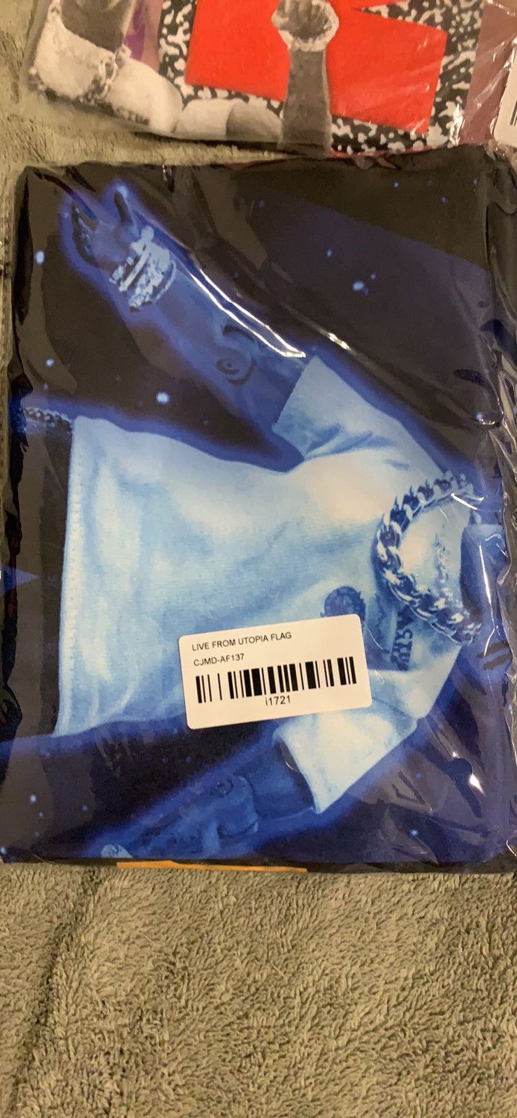 Travis Scott Travis Scott x McDonalds Live From Utopia Flag | Grailed