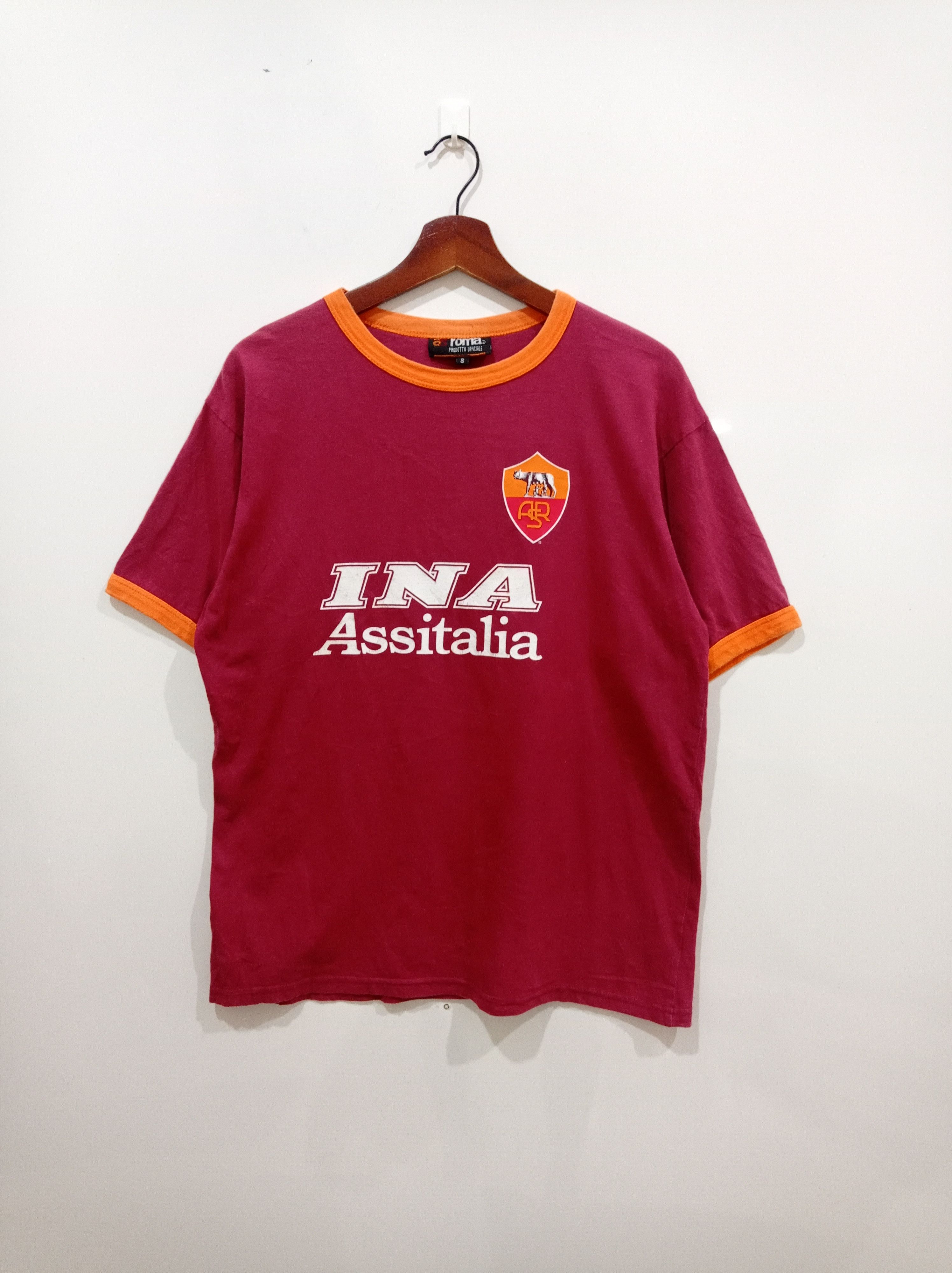 Vintage 00s As roma nakata tee | Grailed