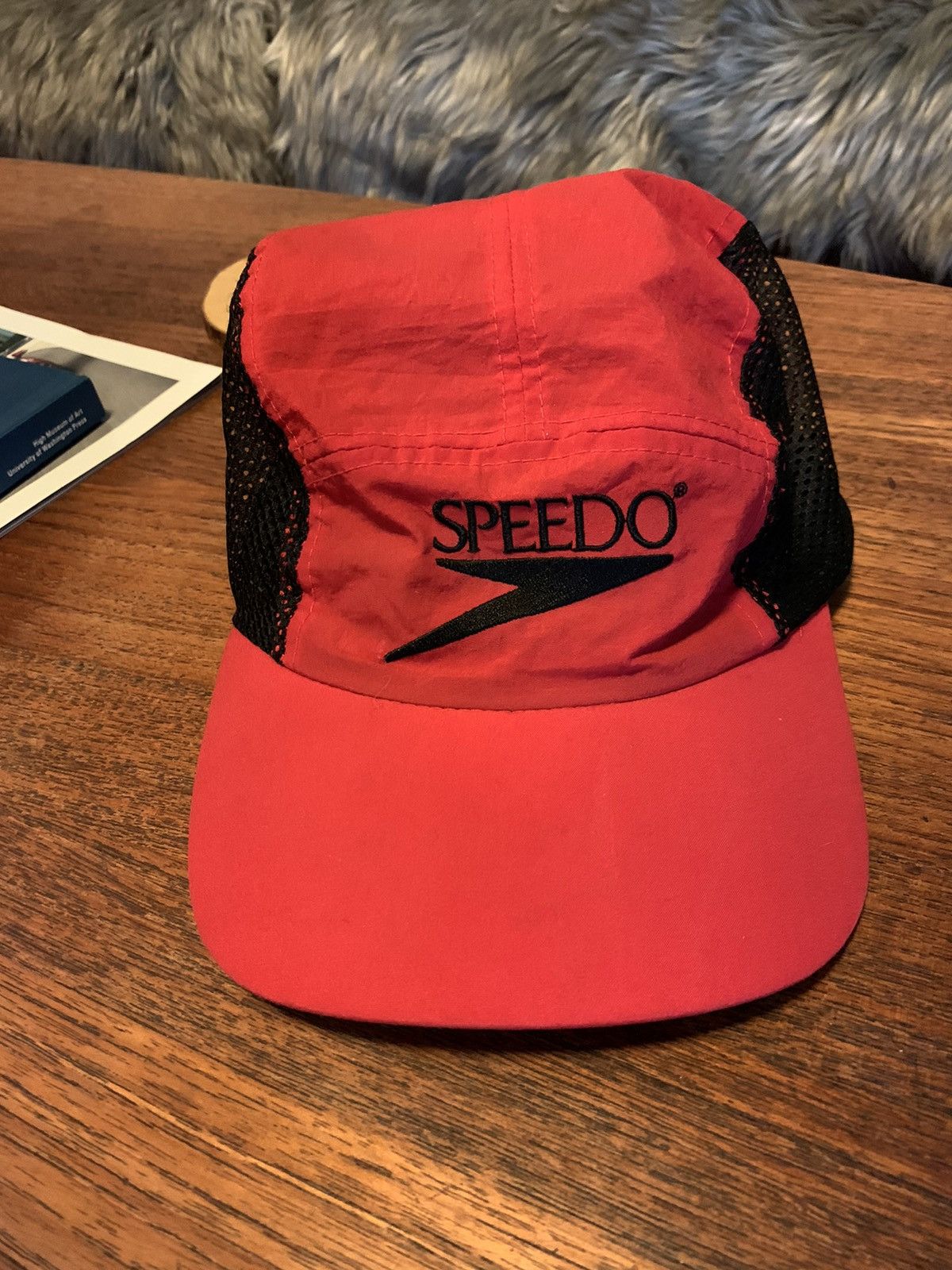 Speedo × Sportswear × Vintage Vintage Hat Speedo Cap Red | Grailed