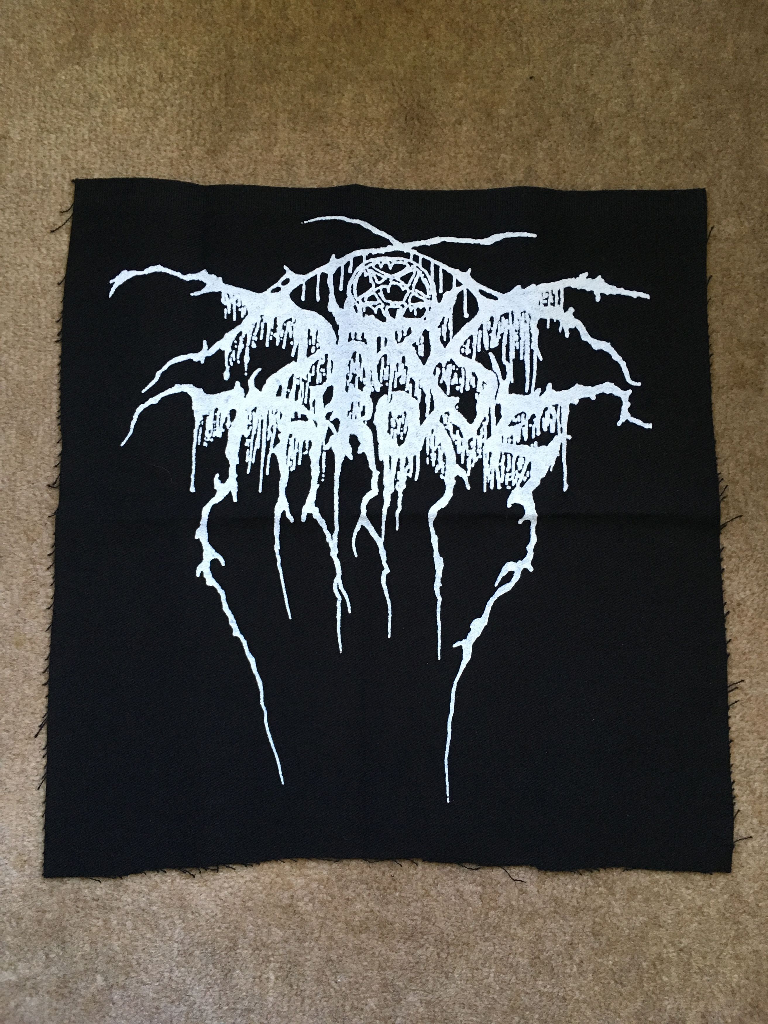 Vintage Darkthrone Cloth Back Patch | Grailed