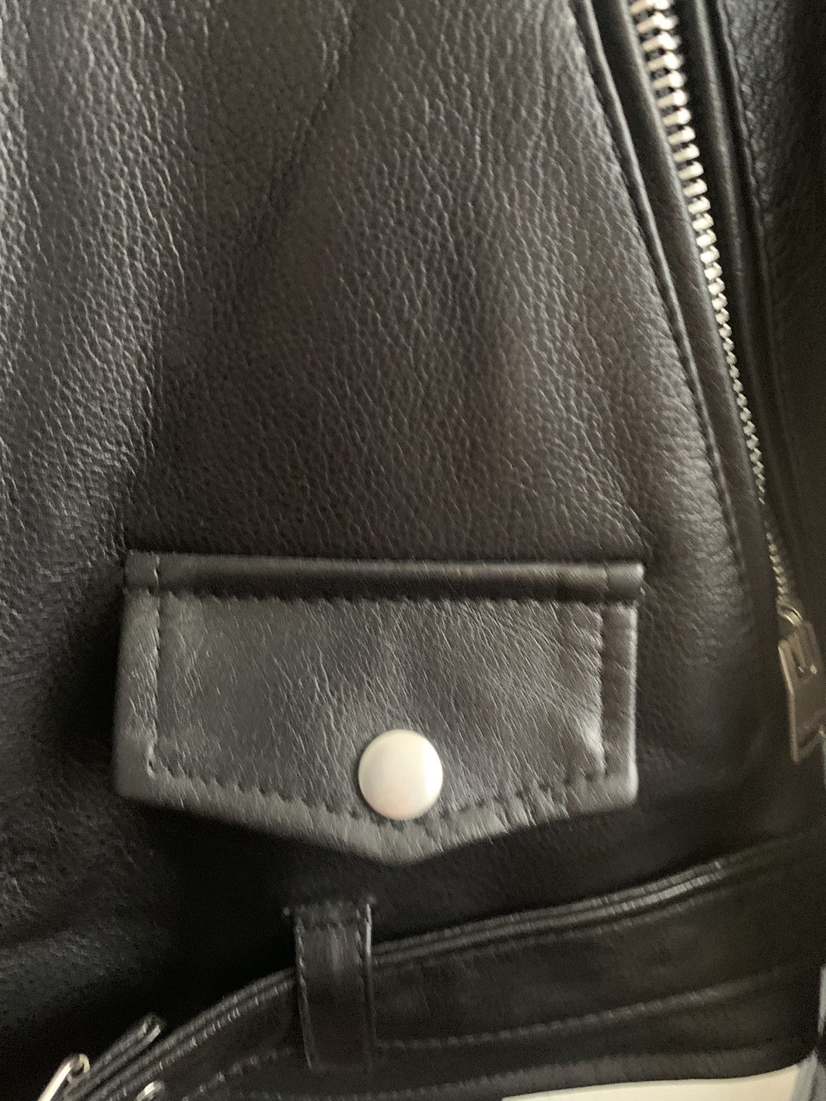 Homemade Men leather jacket bespoke size 50 L17 | Grailed