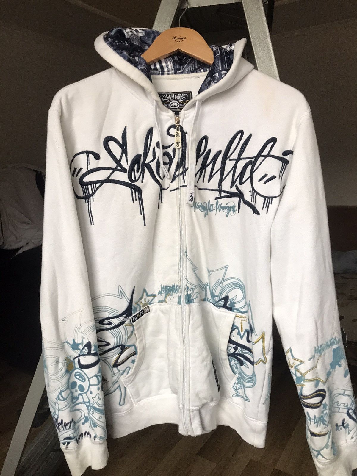 Ecko Unltd. × Marc Ecko RARE! Ecko Unltd. Mark Eckō 1972 Embroidered ...