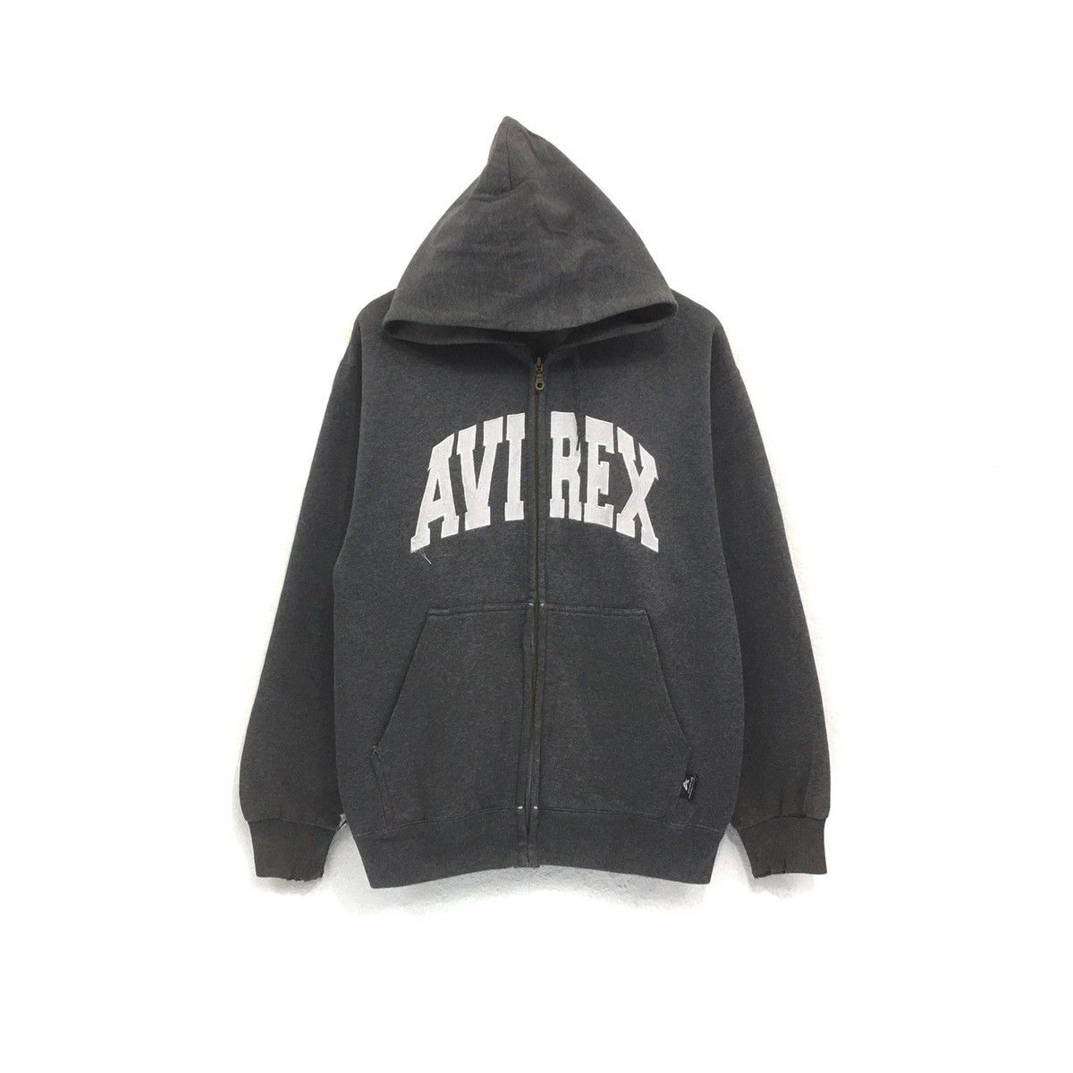 Avirex Vintage Avirex Hoodie Biglogo Sweater Avirex Embroidery | Grailed