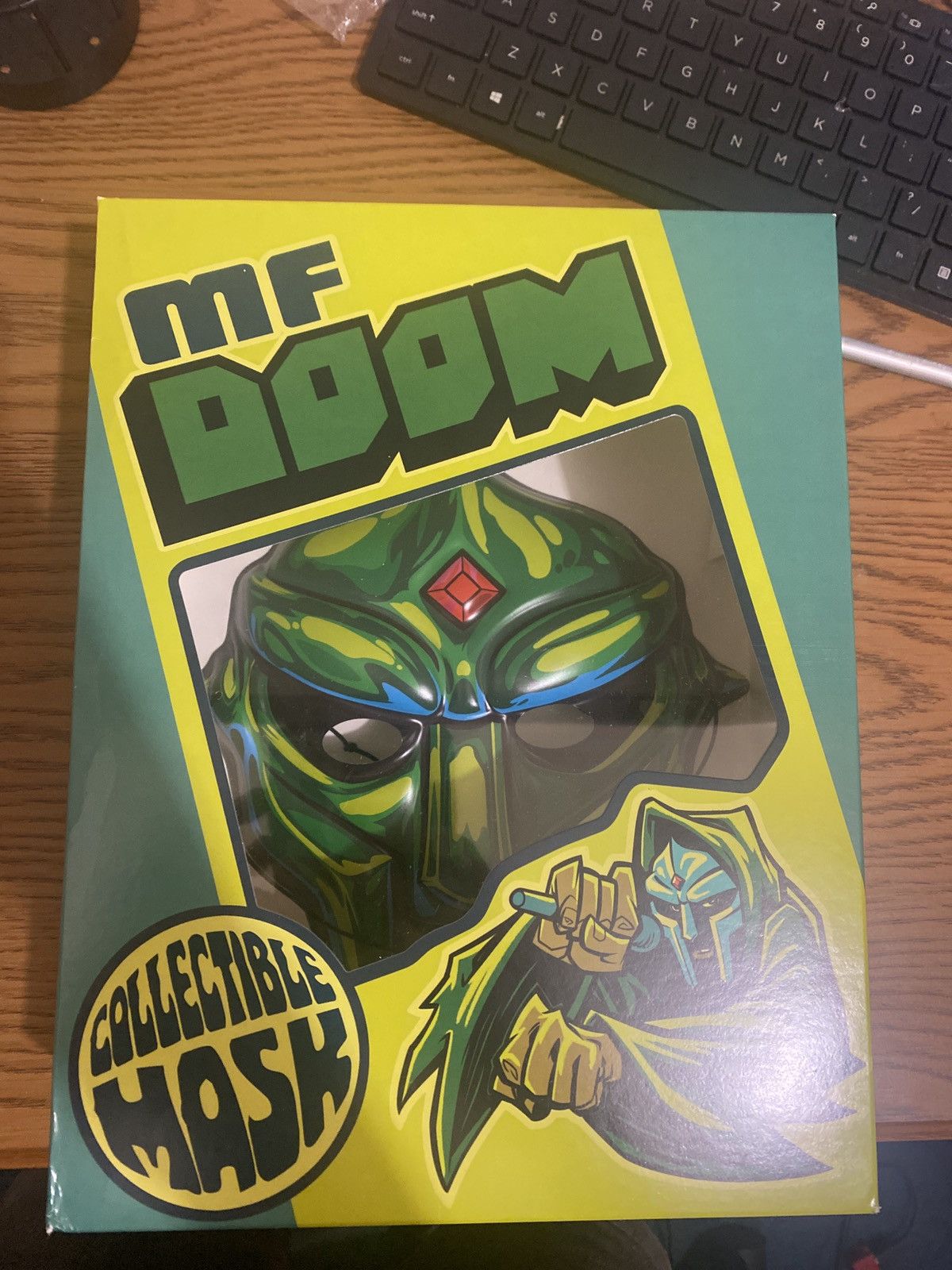 Mf Doom MF Doom Emerald Green Collectible Mask | Grailed