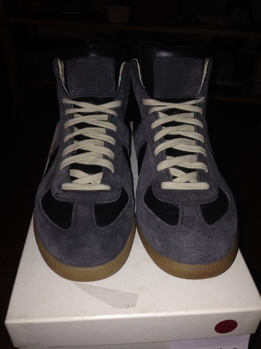Maison Margiela Black MMM hi top GATs size | Grailed