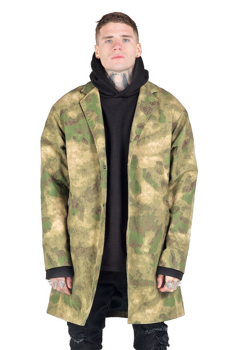 Violent Rose Morph Long Camo Coat | Grailed