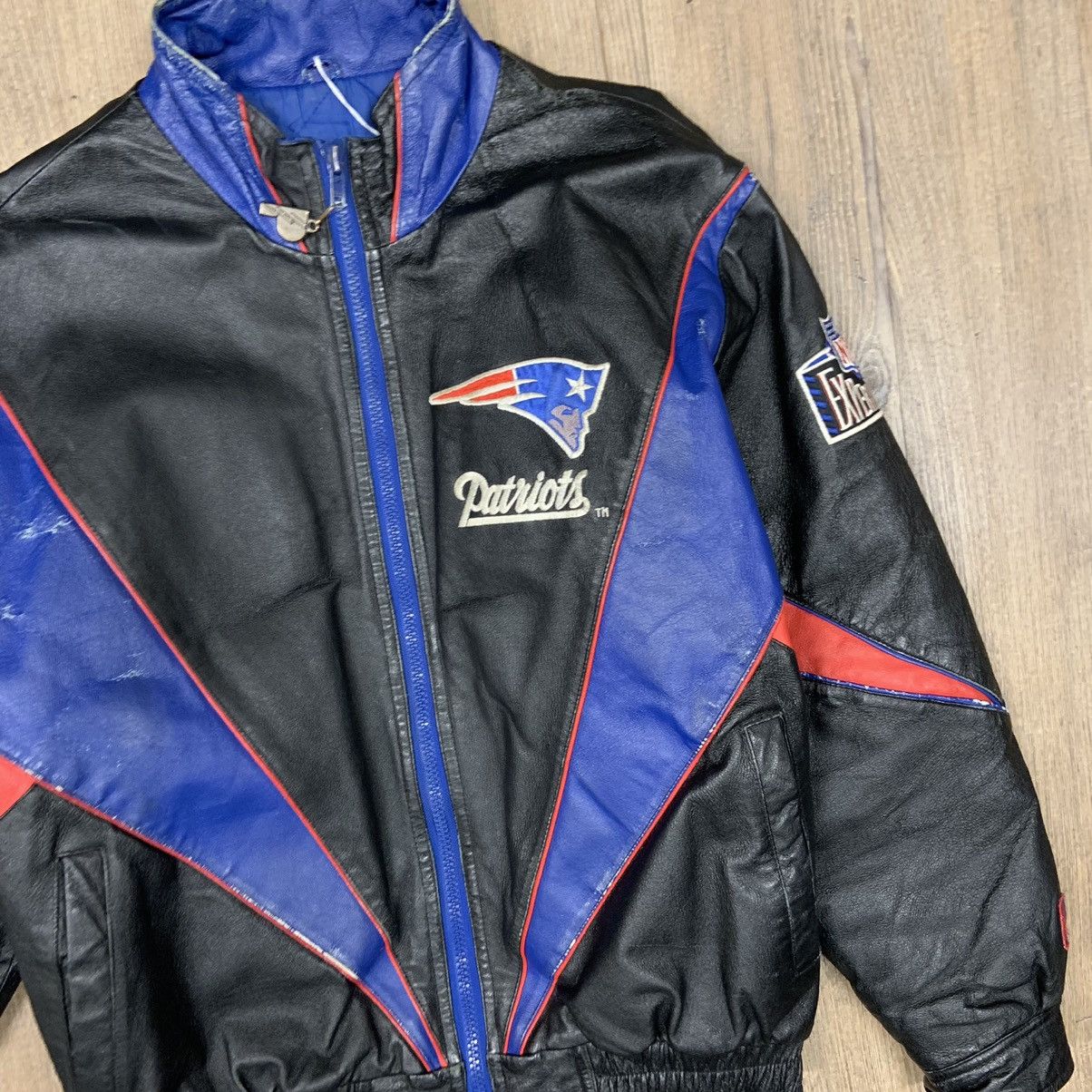 Jeff Hamilton × NFL VTG 90s Jeff Hamilton Patriots Jacket | Grailed