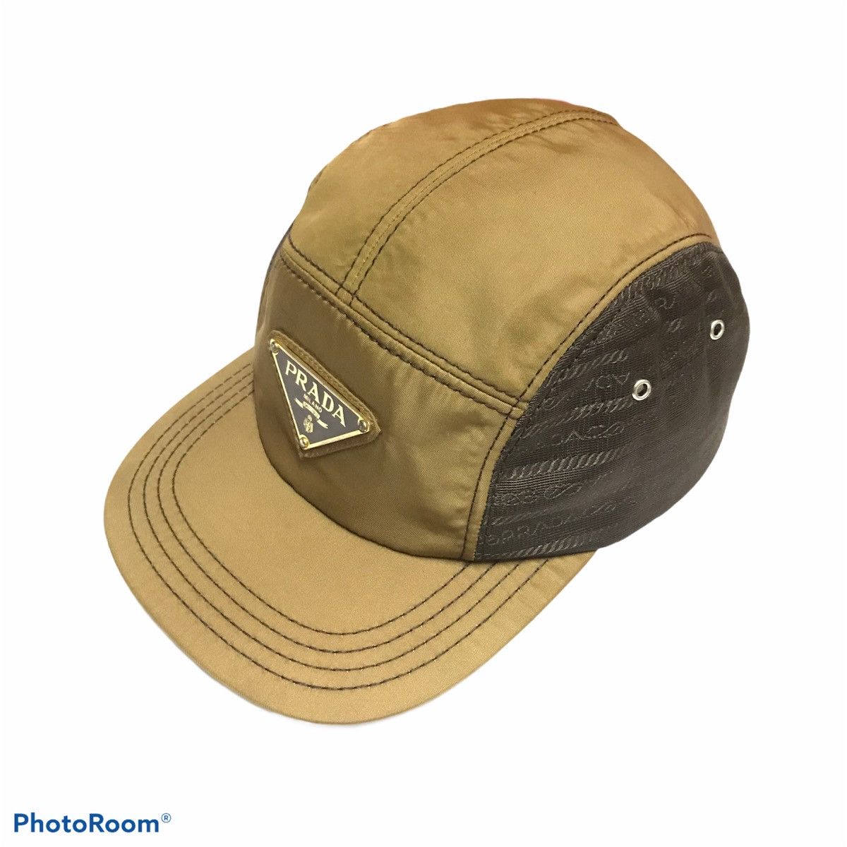 Other Prada hat 5 panel custom X Repurposed made into hat | Grailed