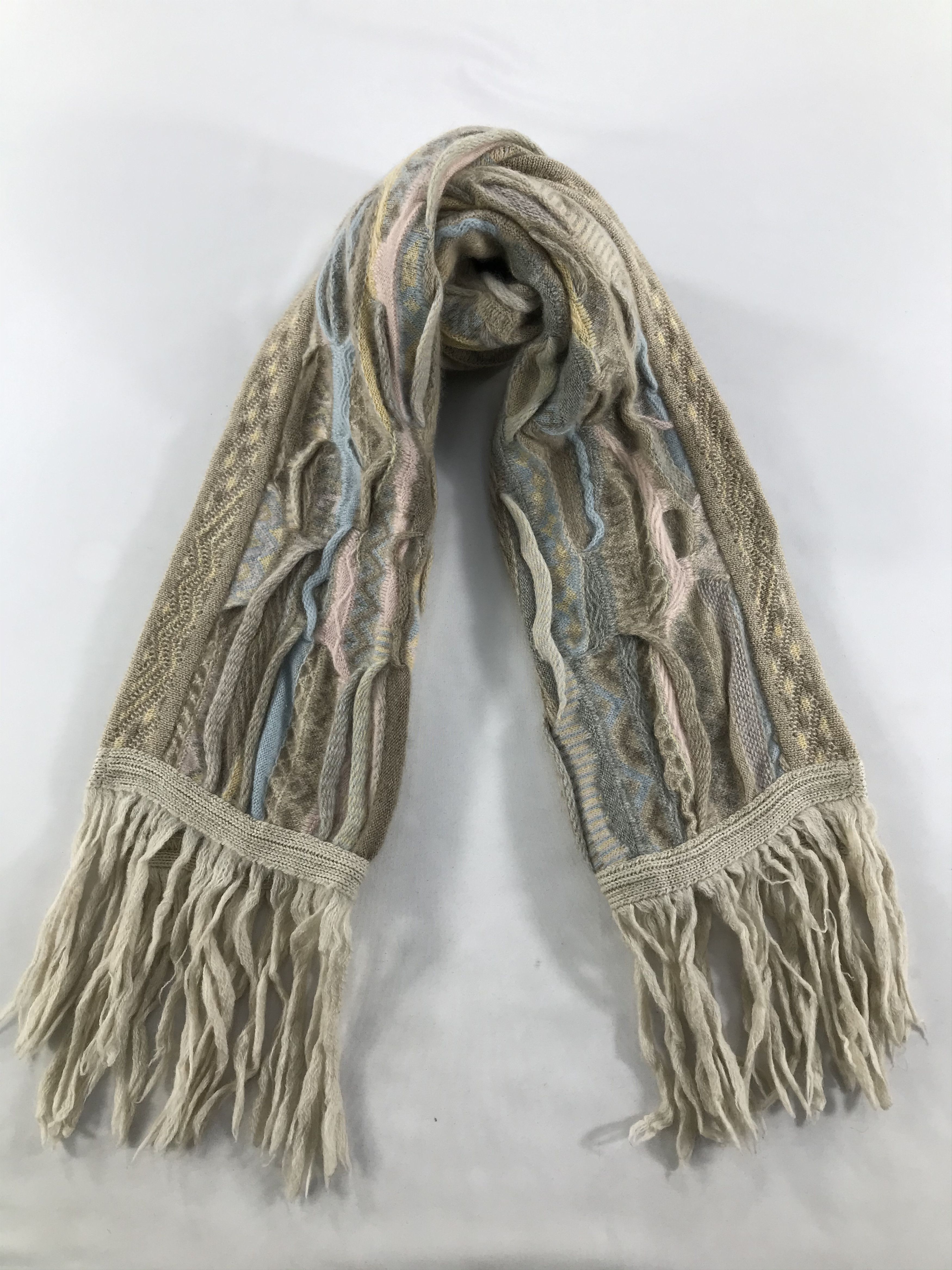 Coogi Vintage 90s Coogi Scarf Muffler Cashmere | Grailed