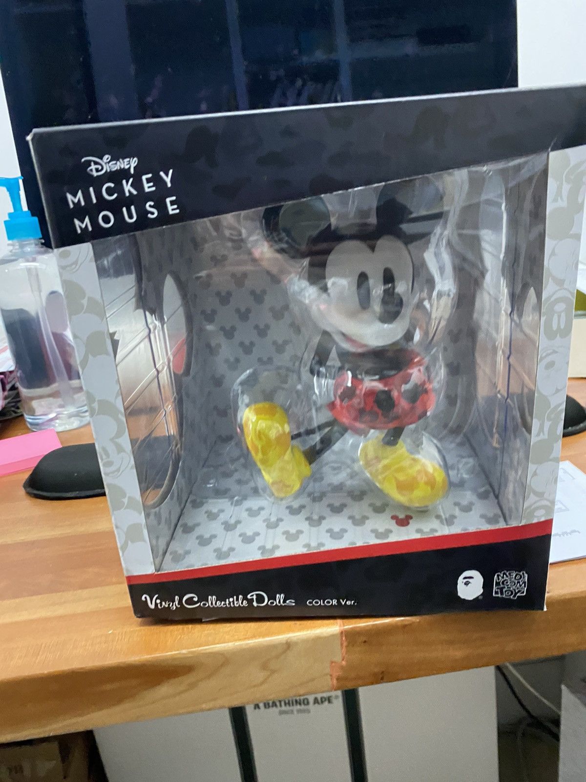 Bape × Disney MICKEY MOUSE x BAPE A BATHING APE VCD COLLAB | Grailed