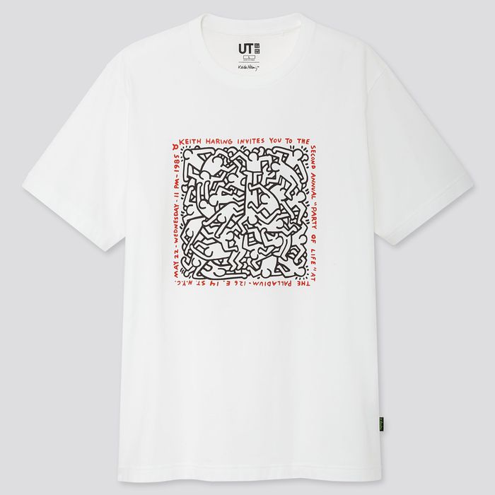 Uniqlo Keith Haring Uniqlo Party of Life NY ut graphics shirt | Grailed