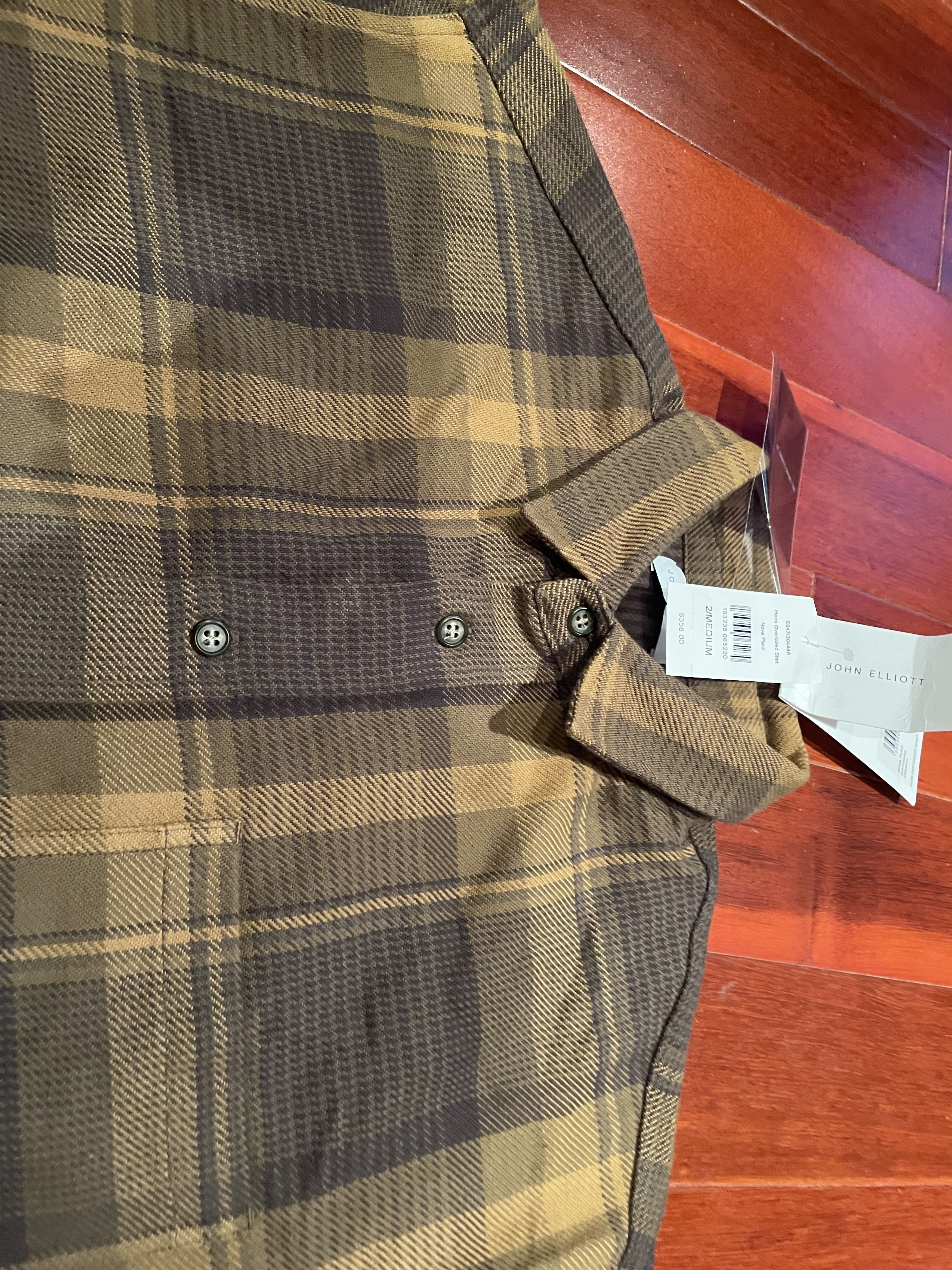 John Elliott John Elliott Hemi Oversized Nova Plaid Shirt | Grailed