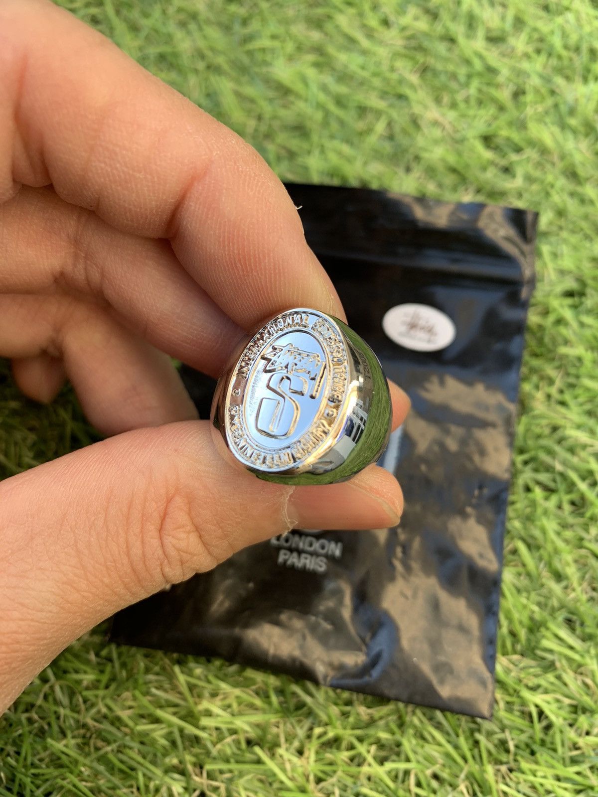 Stussy × Vintage 🔥 RARE 🔥 vintage Stussy ring tribal world tour | Grailed