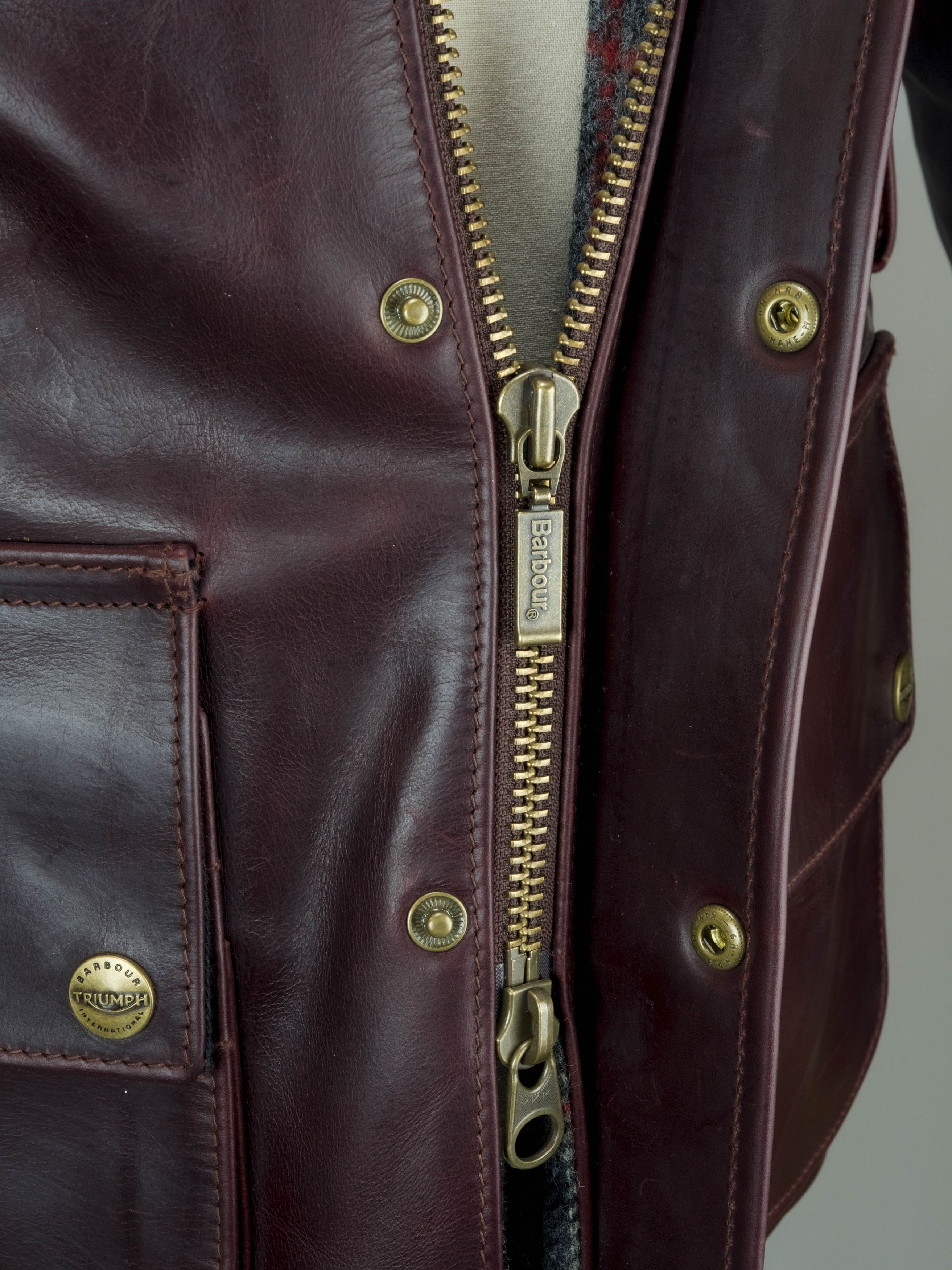 Barbour Triumph Collaboration Motorcycle Jacket | Grailed