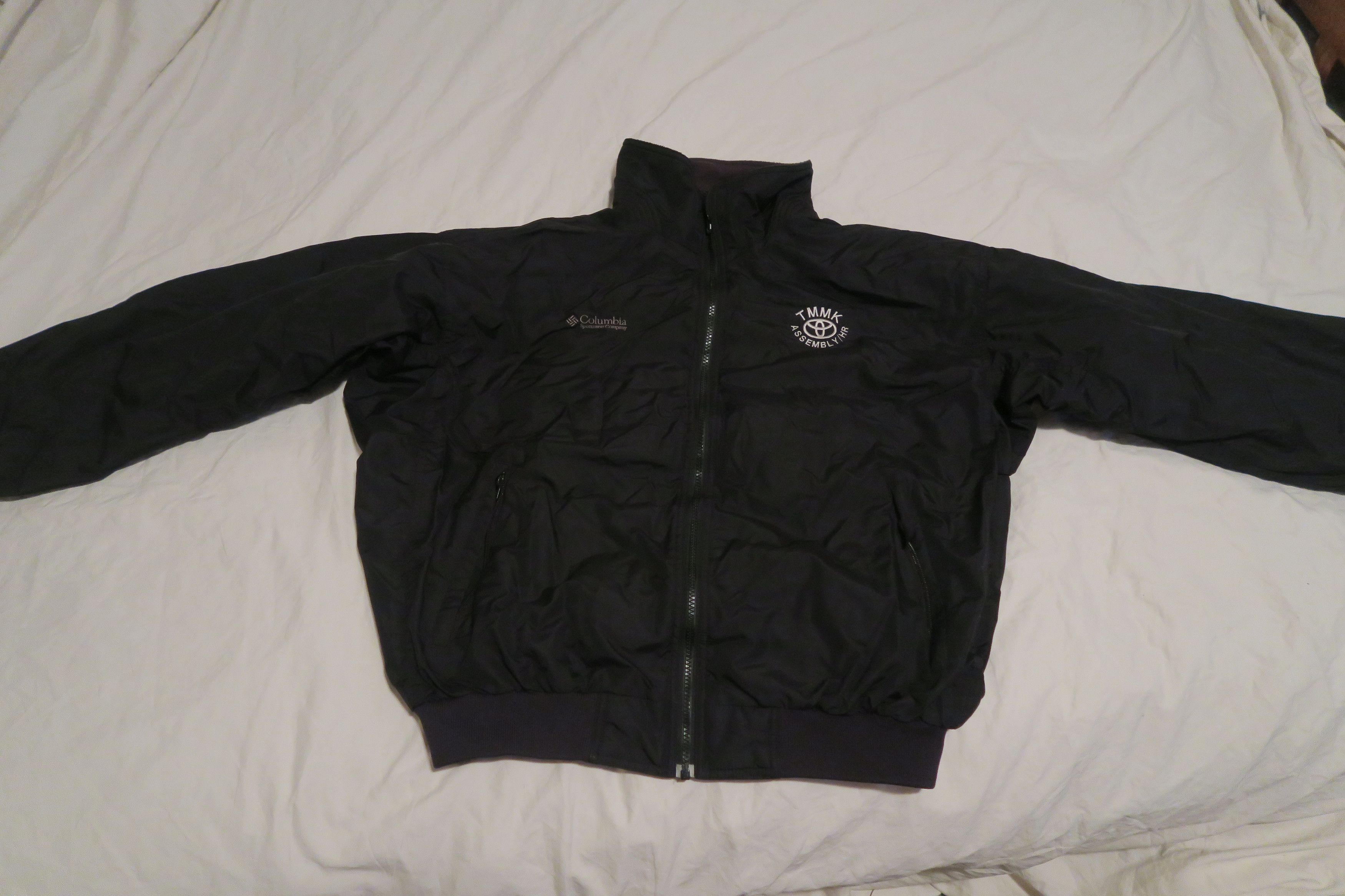 Columbia Columbia Toyota Motors TMMK Assembly HR Jacket Zip Logo | Grailed