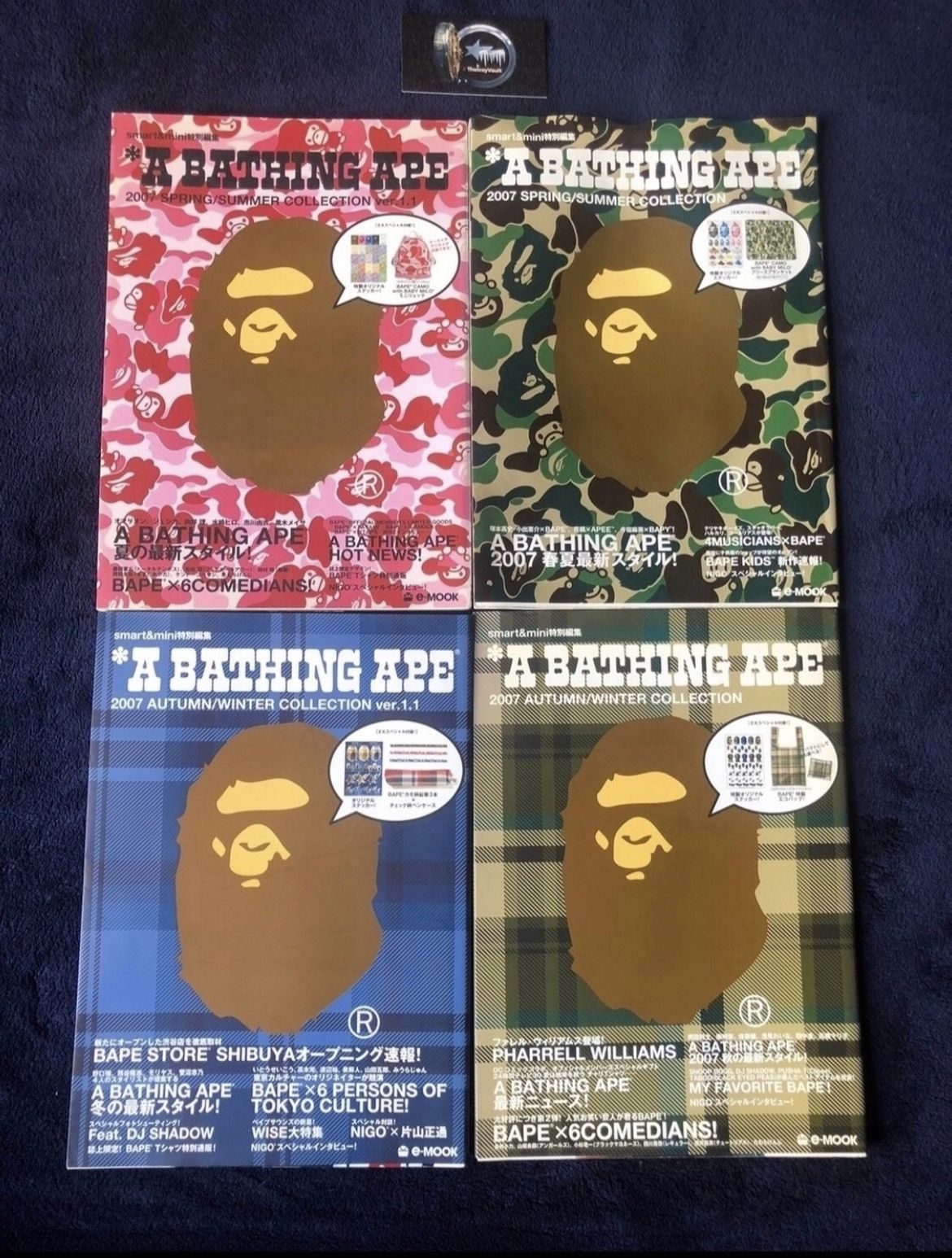 Bape Bape 2007 LookBook Magazine Complete Set | Grailed
