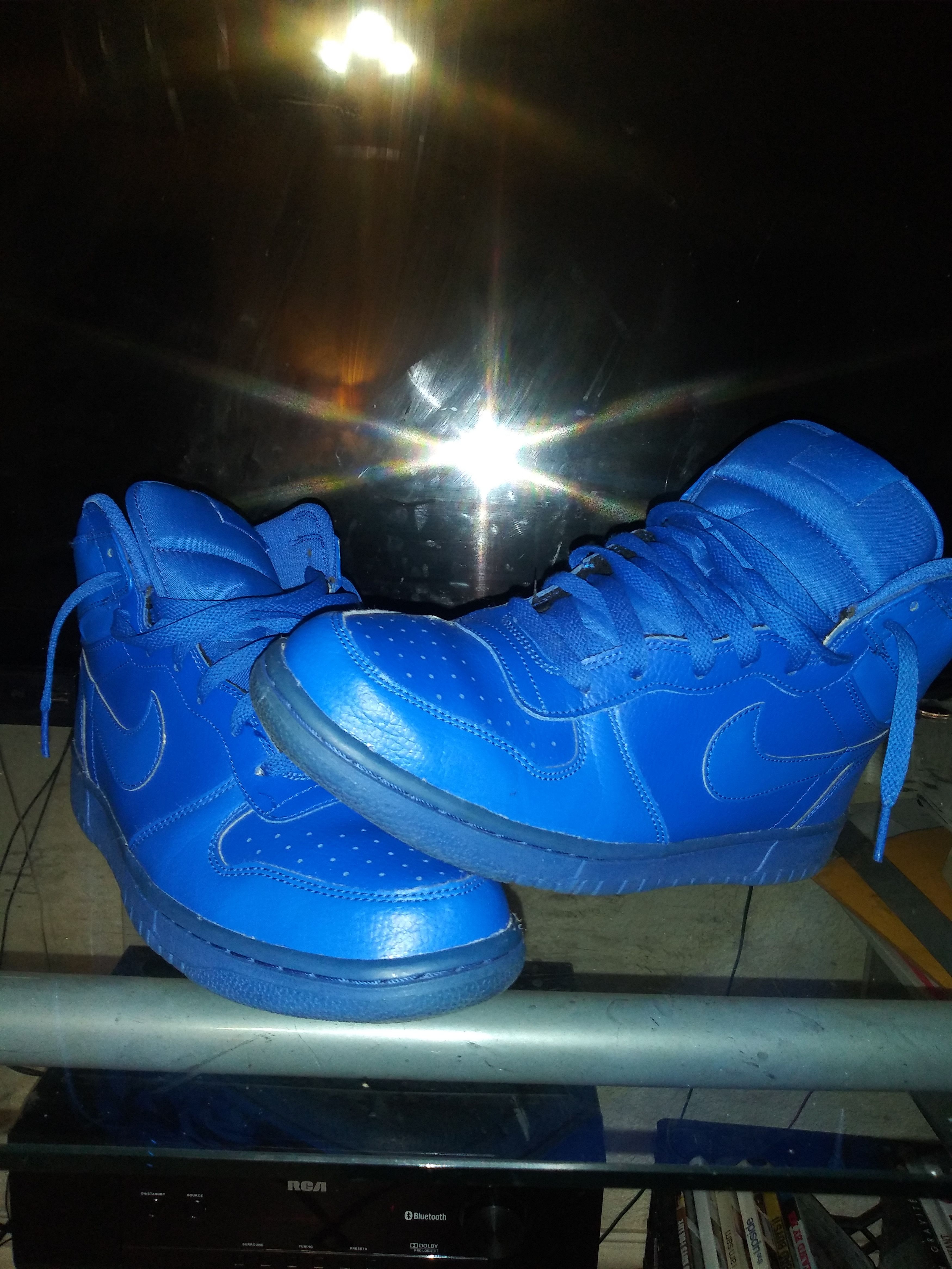 Nike Smurf Royal Blue NIKE AF1 | Grailed