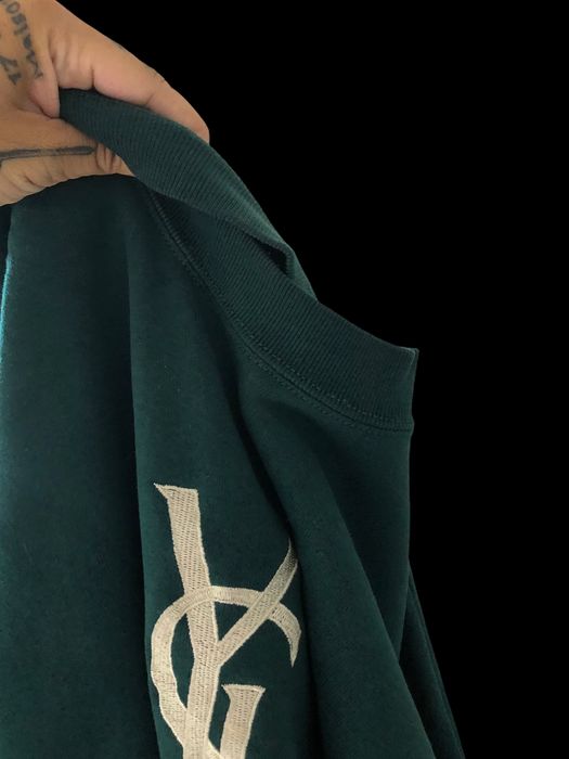 Saint Laurent Paris Ysl crew neck sweater | Grailed