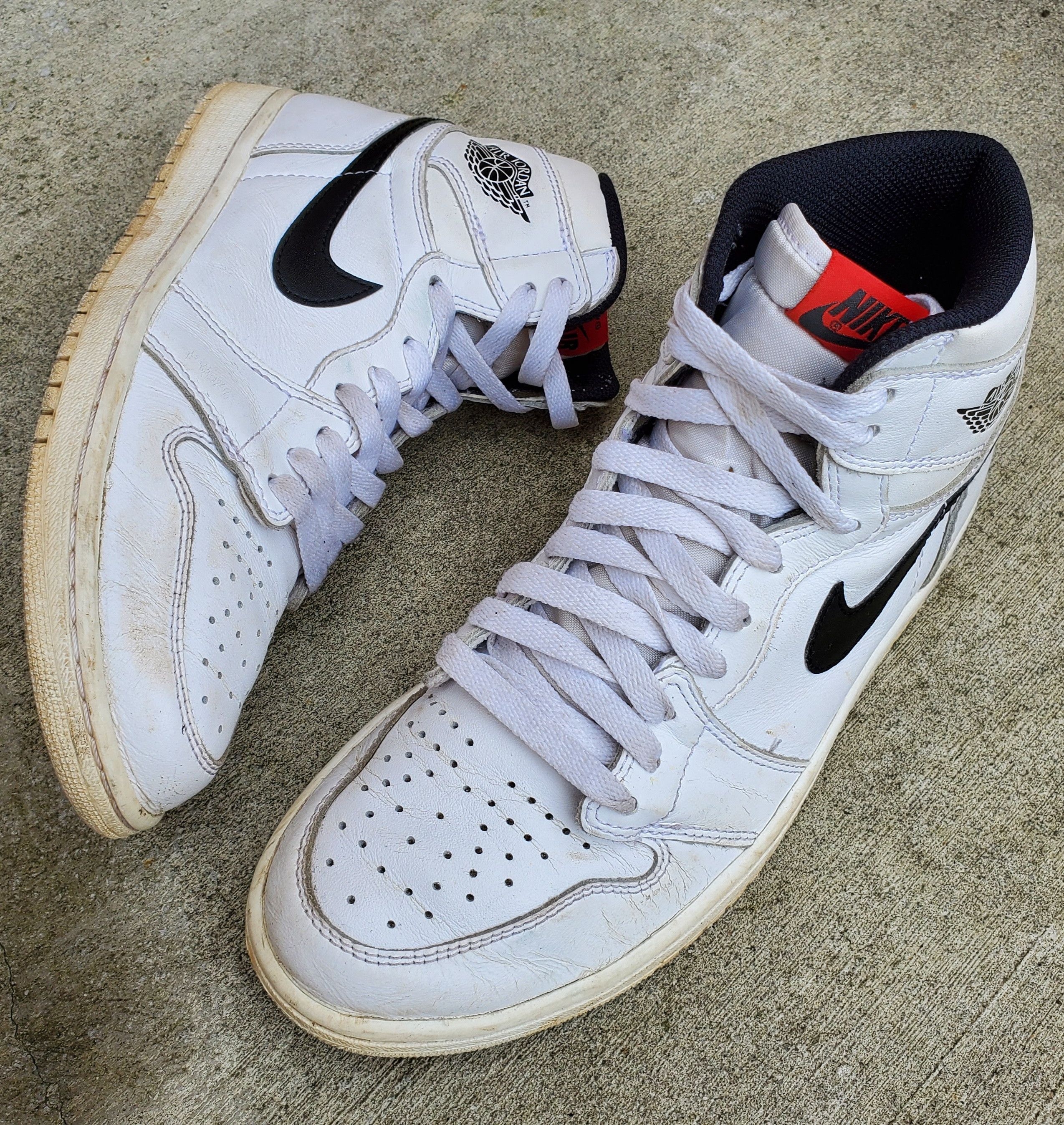 Jordan Brand Retro Air Jordan 1 High Ying Yang white | Grailed