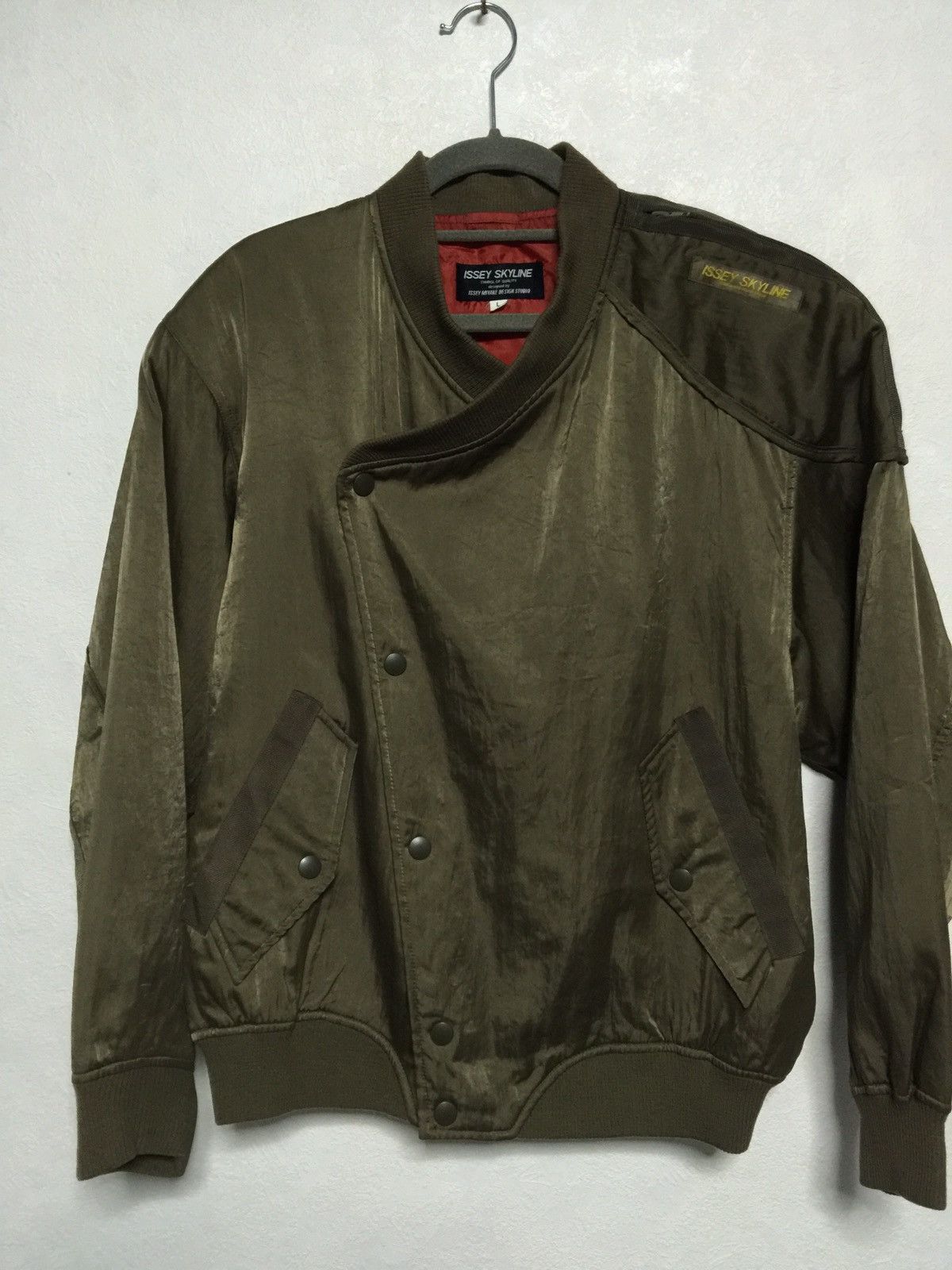 Issey Miyake Final Price! Issey Miyake Skyline 1982 Asymmetrical Bomber ...