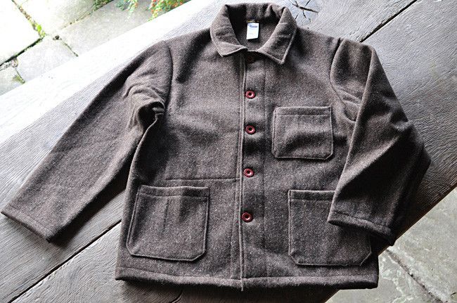 Le Laboureur RAW WOOL FRENCH CHORE JACKET | Grailed