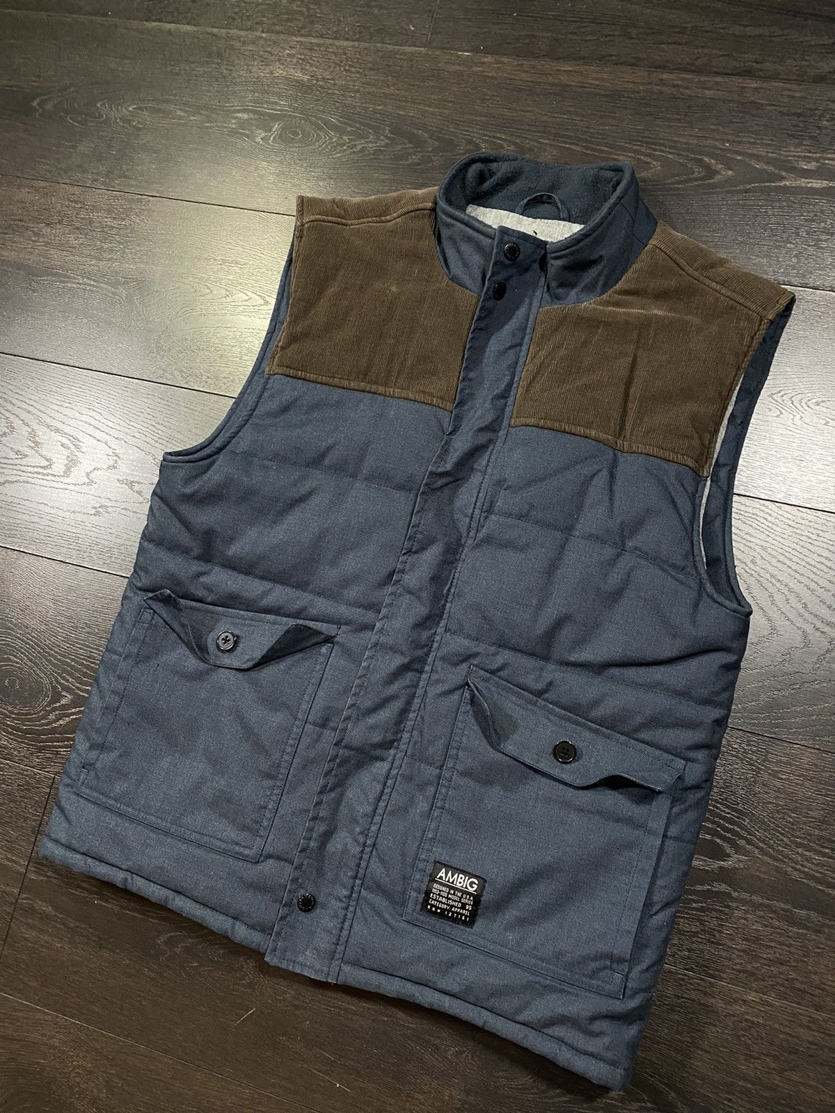 Ambig × Hype × Streetwear Ambig Blue light vest streetwear | Grailed