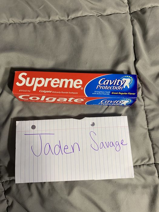 Supreme Supreme® x Colgate® Toothpaste 1 Pack | Grailed