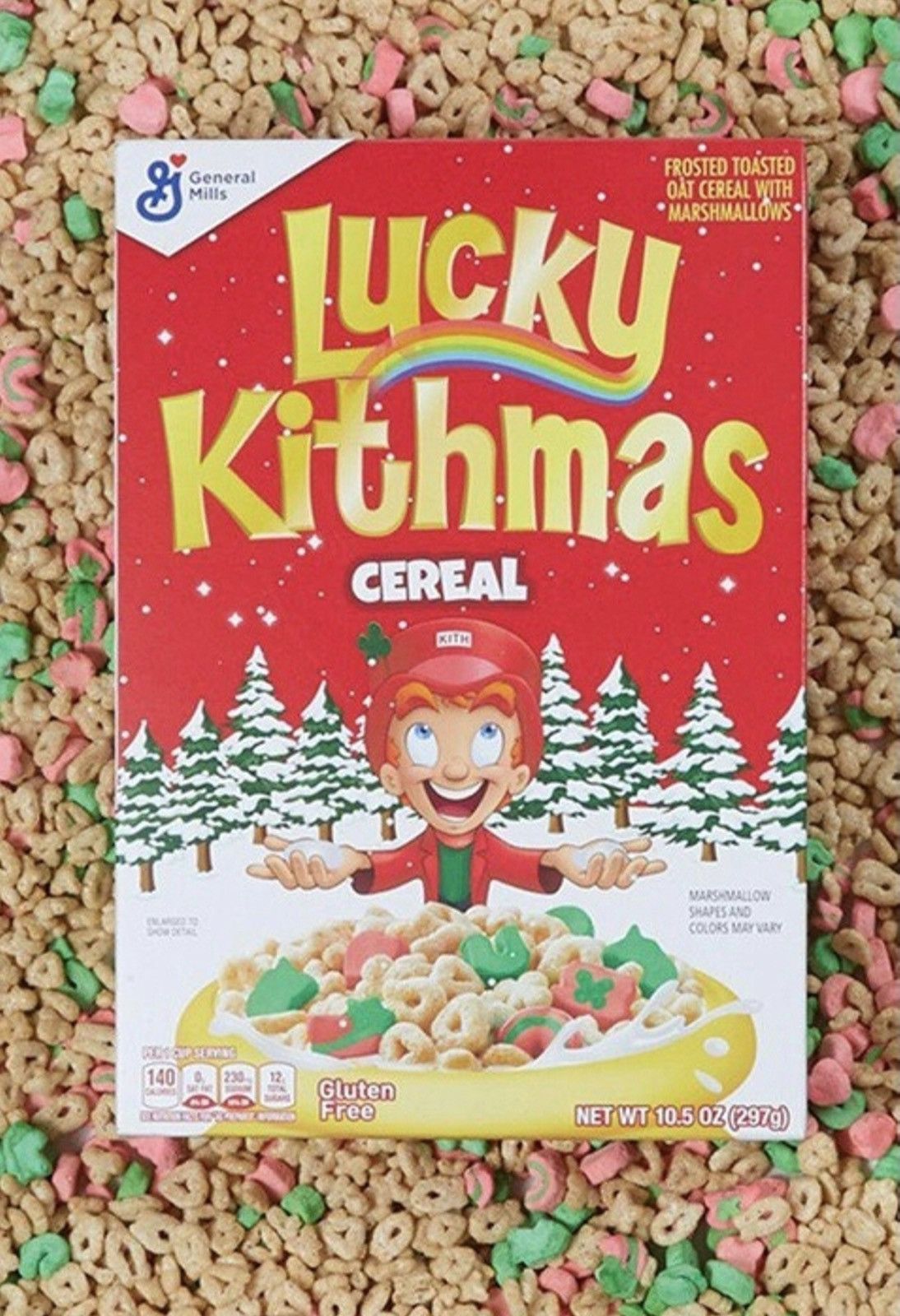 Kith KITH x Lucky Charms Lucky Kithmas Cereal | Grailed
