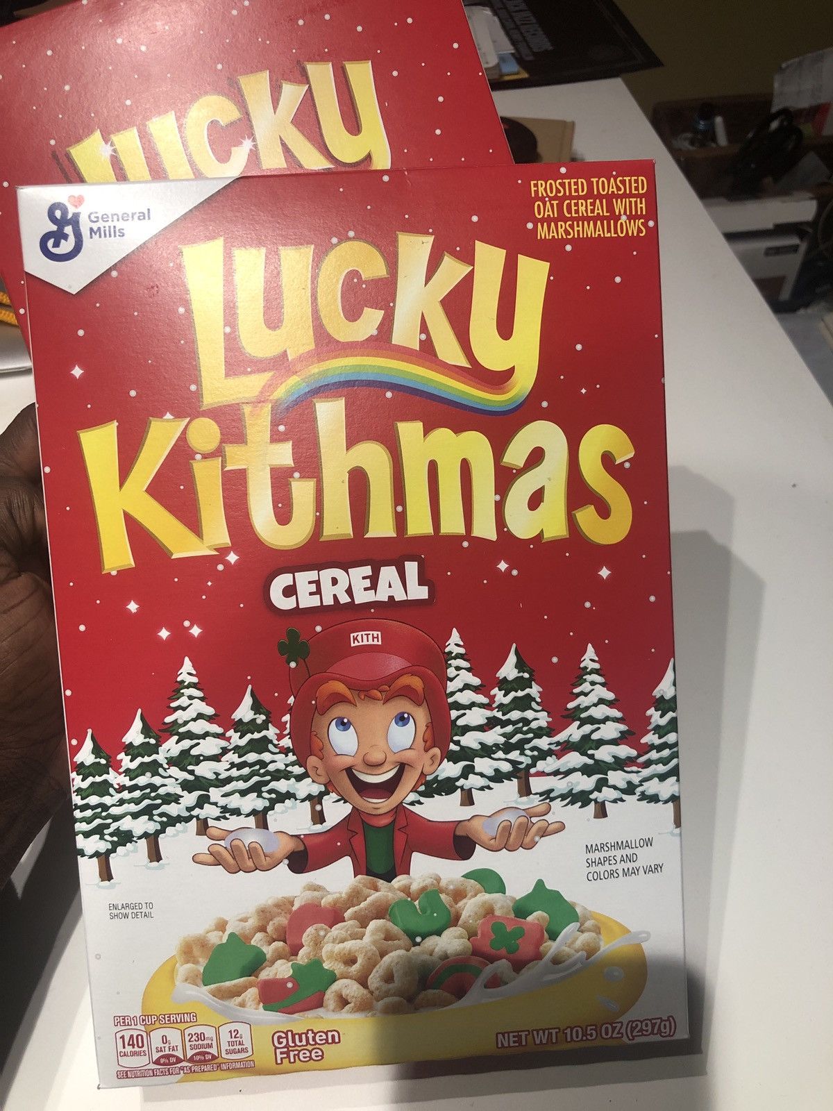 Kith KITH x Lucky Charms Lucky Kithmas Cereal | Grailed