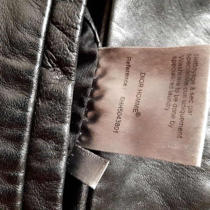 Dior Dior Homme Leather Jacket // A2 // AW06 // Hedi Slimane | Grailed