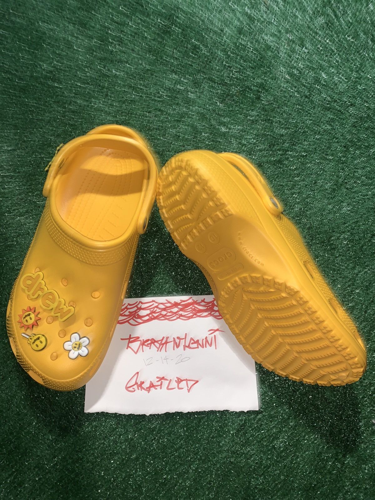 Crocs × Drew House Crocs X Justin Bieber Drew House | Grailed