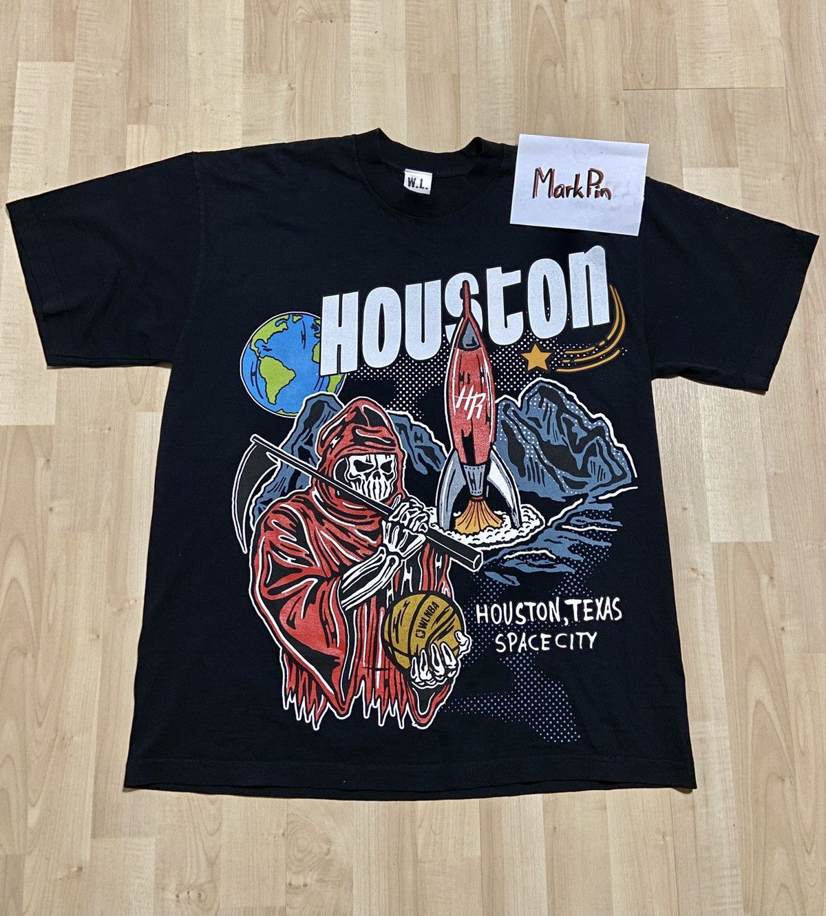 Warren Lotas Warren Lotas Houston Rockets Space City Tee | Grailed