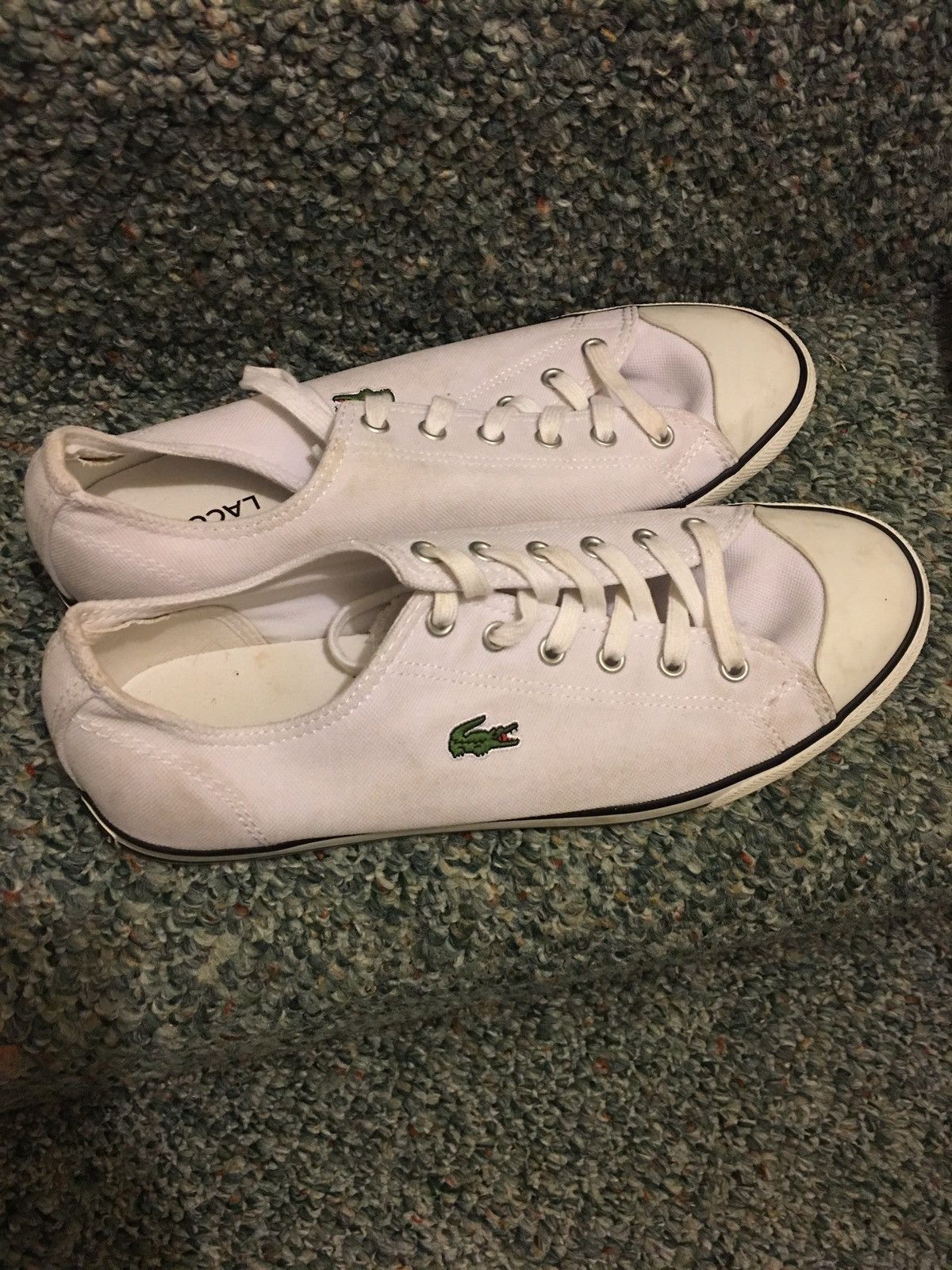 Lacoste Converse Style Lacoste Shoes Grailed