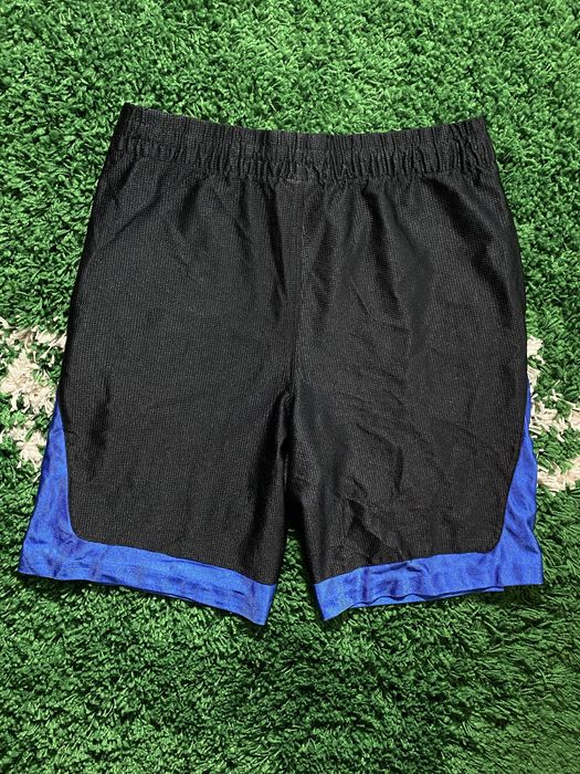 Vintage 2000's NBA Elevation Blue Black Basketball Shorts | Grailed
