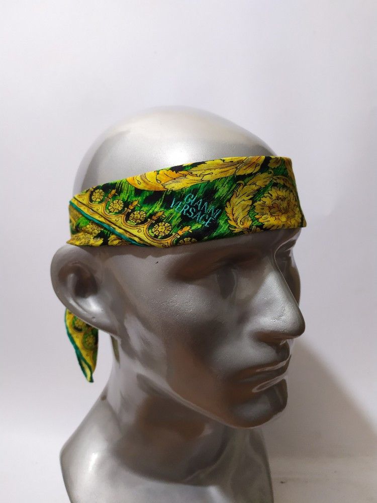 Versace Gianni Versace Baroque Handkerchief/Headband/Mask | Grailed