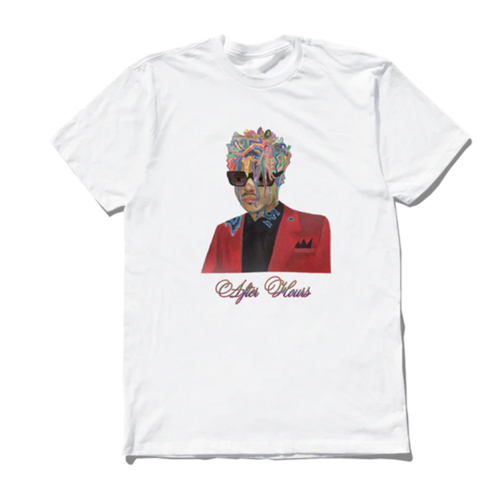 The Weeknd The Weeknd Mrdr Brvdo After Hours Brain Drip Tee White M ...