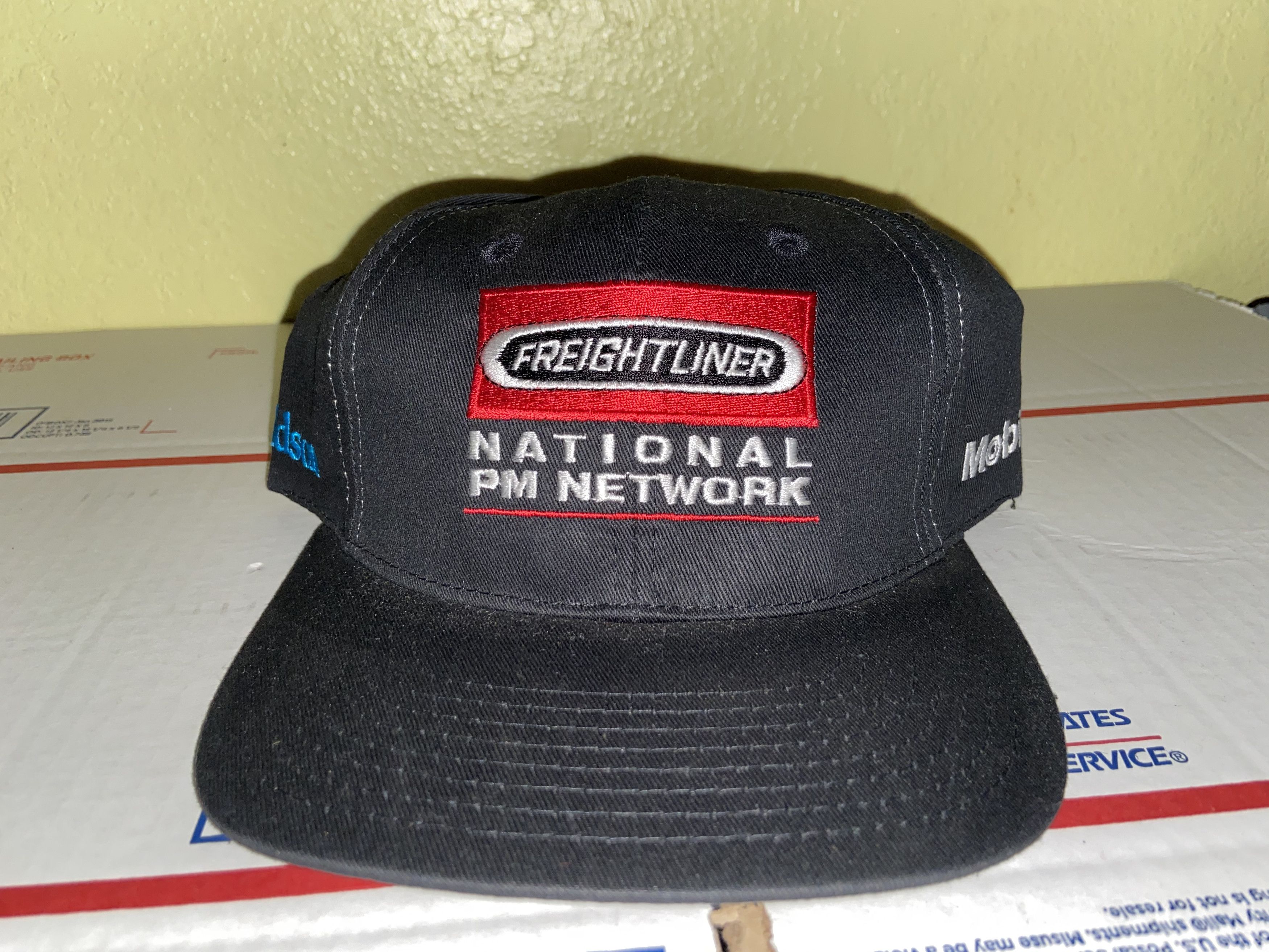 Dad Hat × Vintage Freightliner National PM Network Mobil Delvac ...
