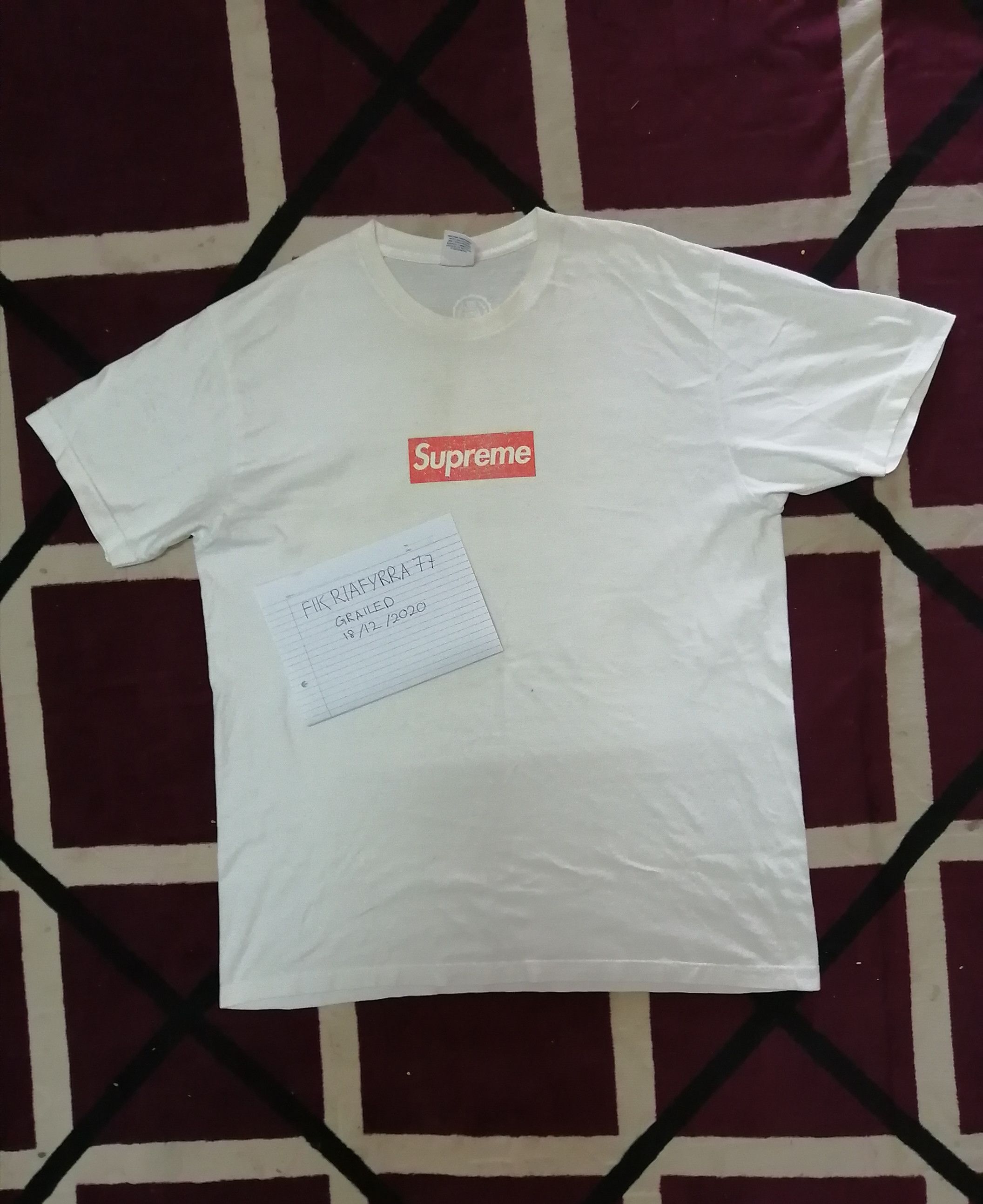 Supreme 20th Anniversary Box Logo Tee | Grailed