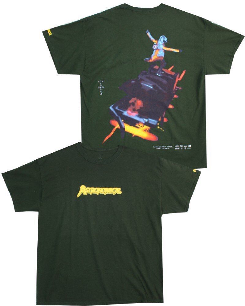 Kid Cudi × Travis Scott Travis Scott Fortnite Washed Green Astro ...