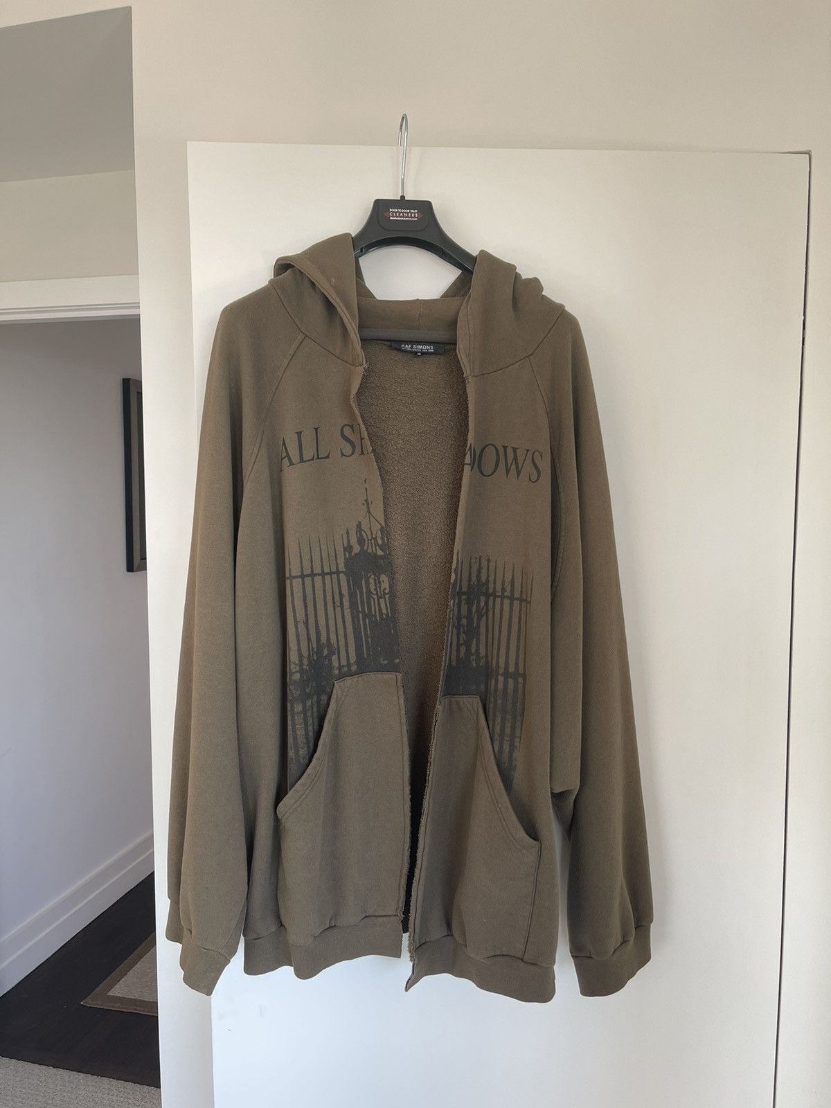 Raf Simons All Shadows Autumn/Winter 2005-2006 Oversized Hoodie | Grailed