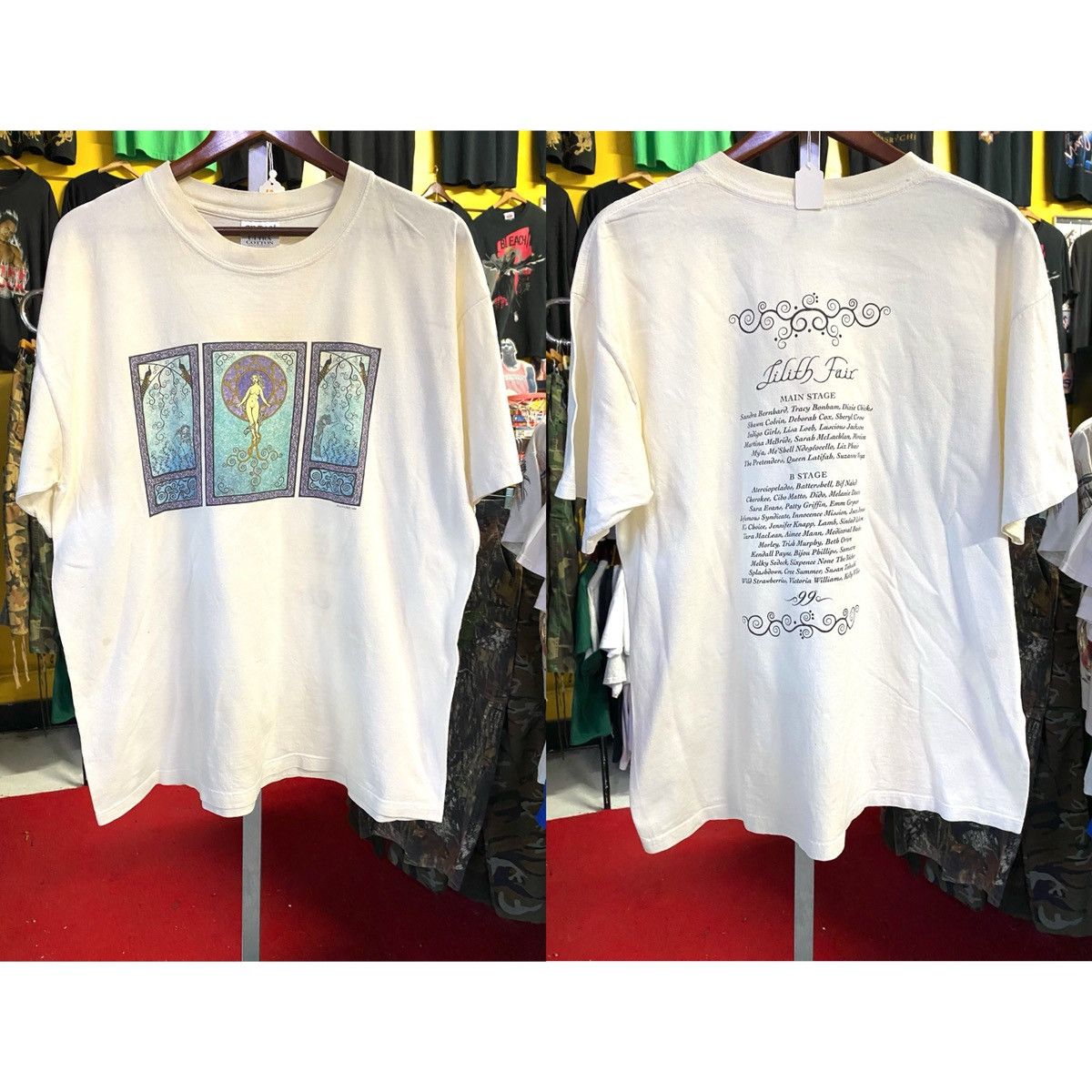 Gildan 1999 Vintage LILITH FAIR Concert Tour Tee | Grailed