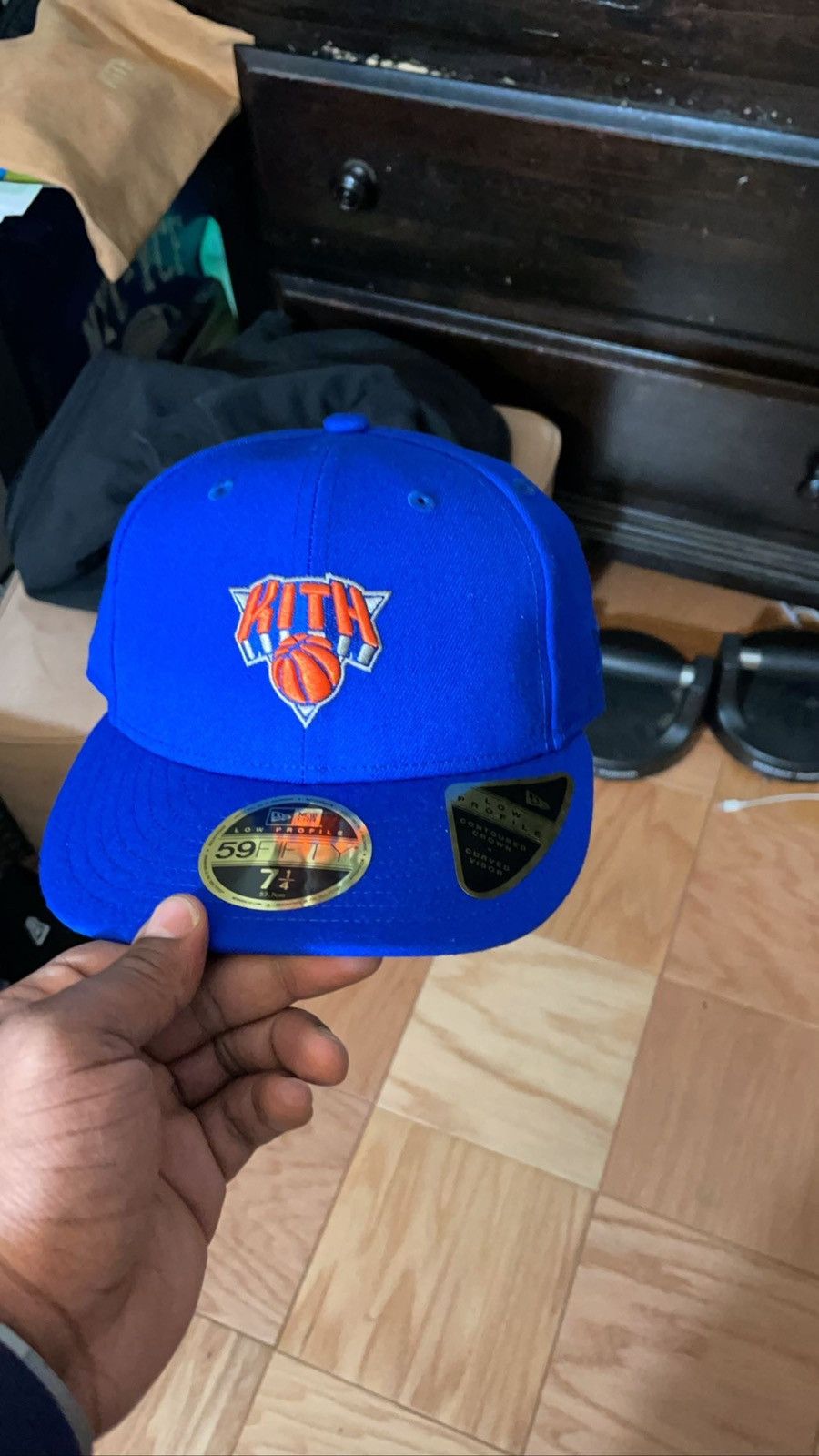 Kith × NBA × New Era Nike x New Era x Kith Knicks Sz 7 1/4 | Grailed