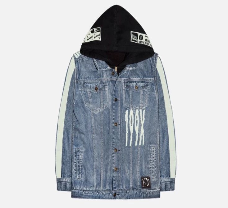 The Weeknd The Weeknd Xo Hooded Denim Jacket Only Time Invested 199X ...