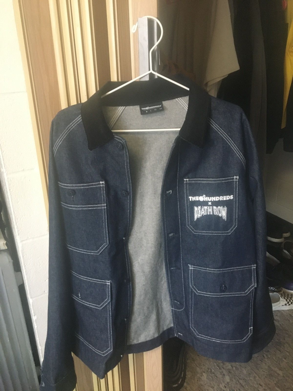 Death Row Records × The Hundreds Death Row X The Hundreds Denim jacket ...