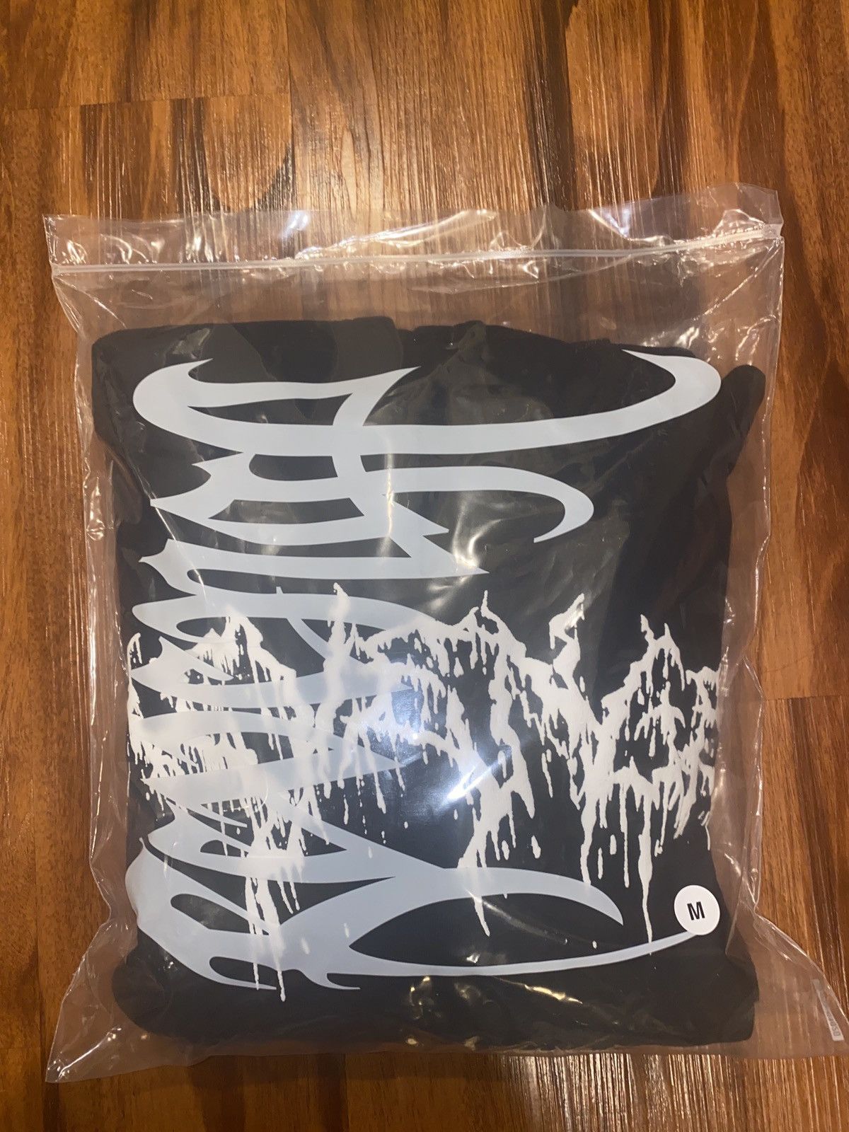 Revenge Revenge Black Hoodie Lightning Drip | Grailed