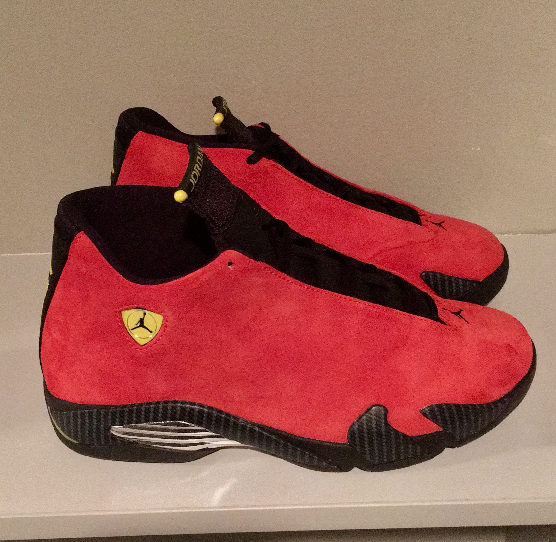 Nike Jordan Retro 14 "Ferrari" | Grailed