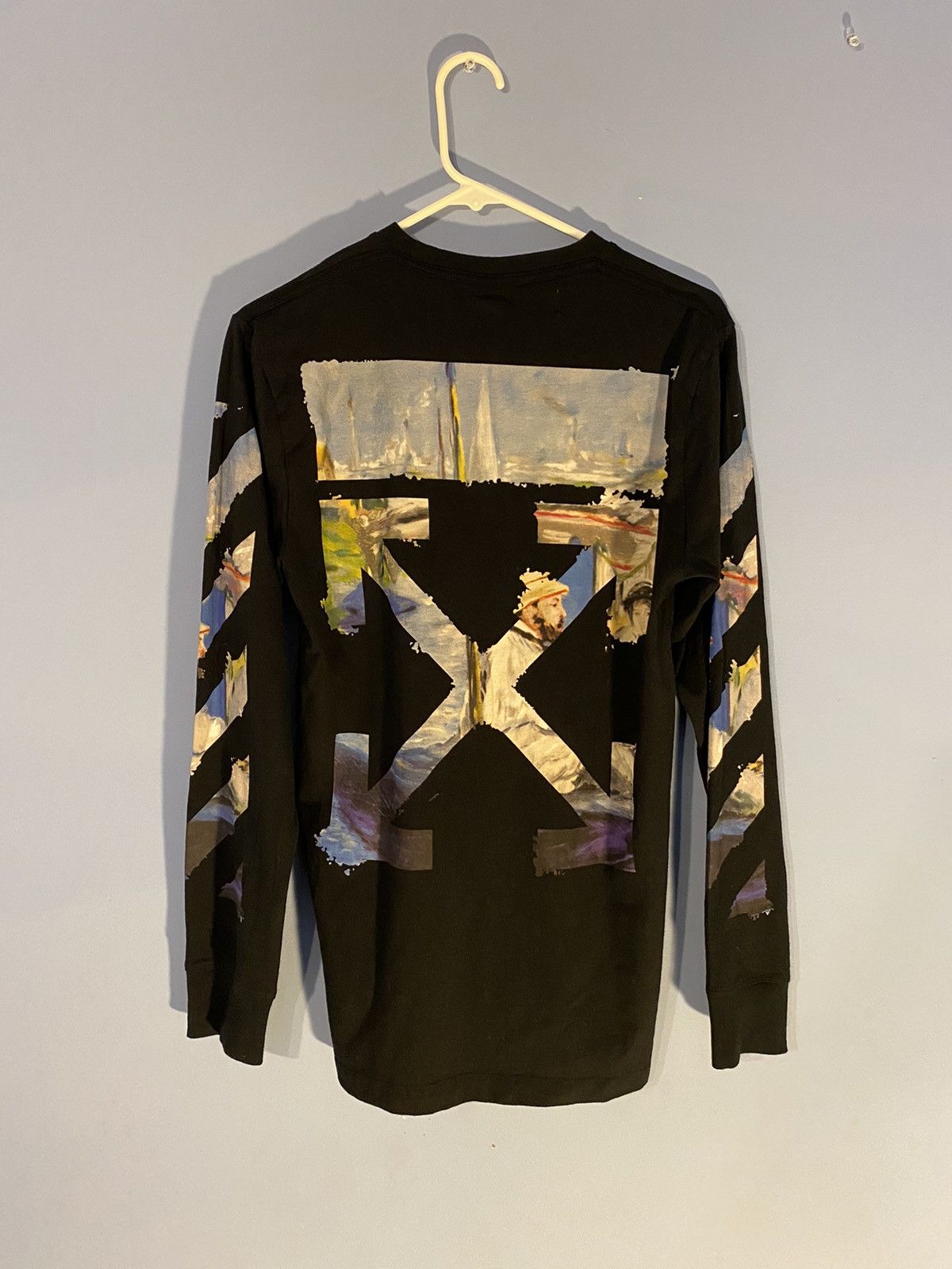 Off-White Off white Oil Painting Long Sleeve LS 2019 multicolor arrows ...