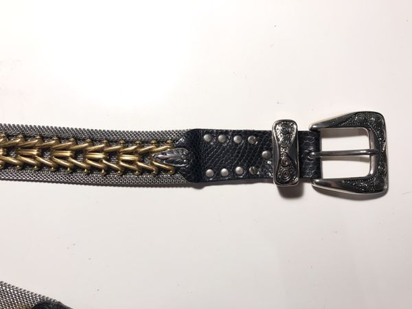 Italian Designers Nanni Milano 90s autumn collection belt | Grailed