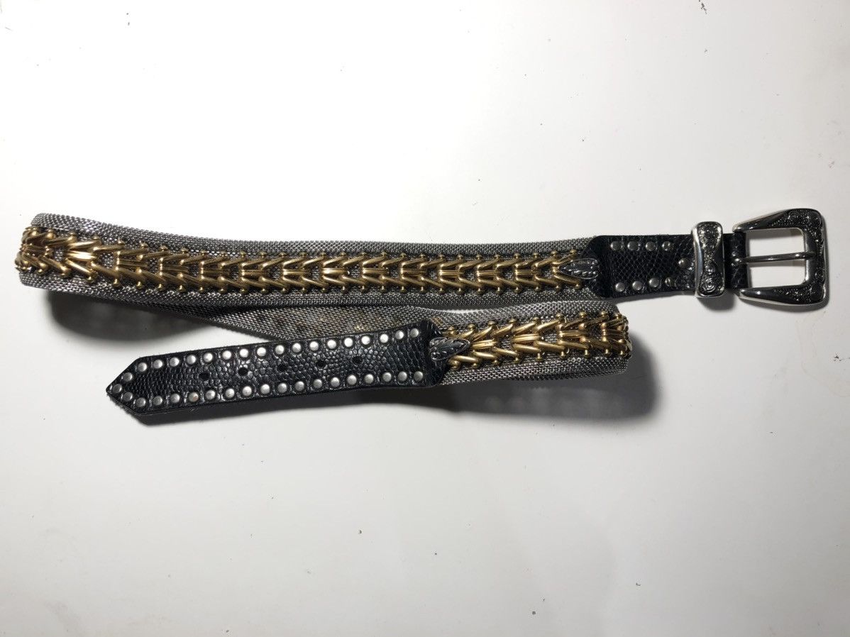 Italian Designers Nanni Milano 90s autumn collection belt | Grailed